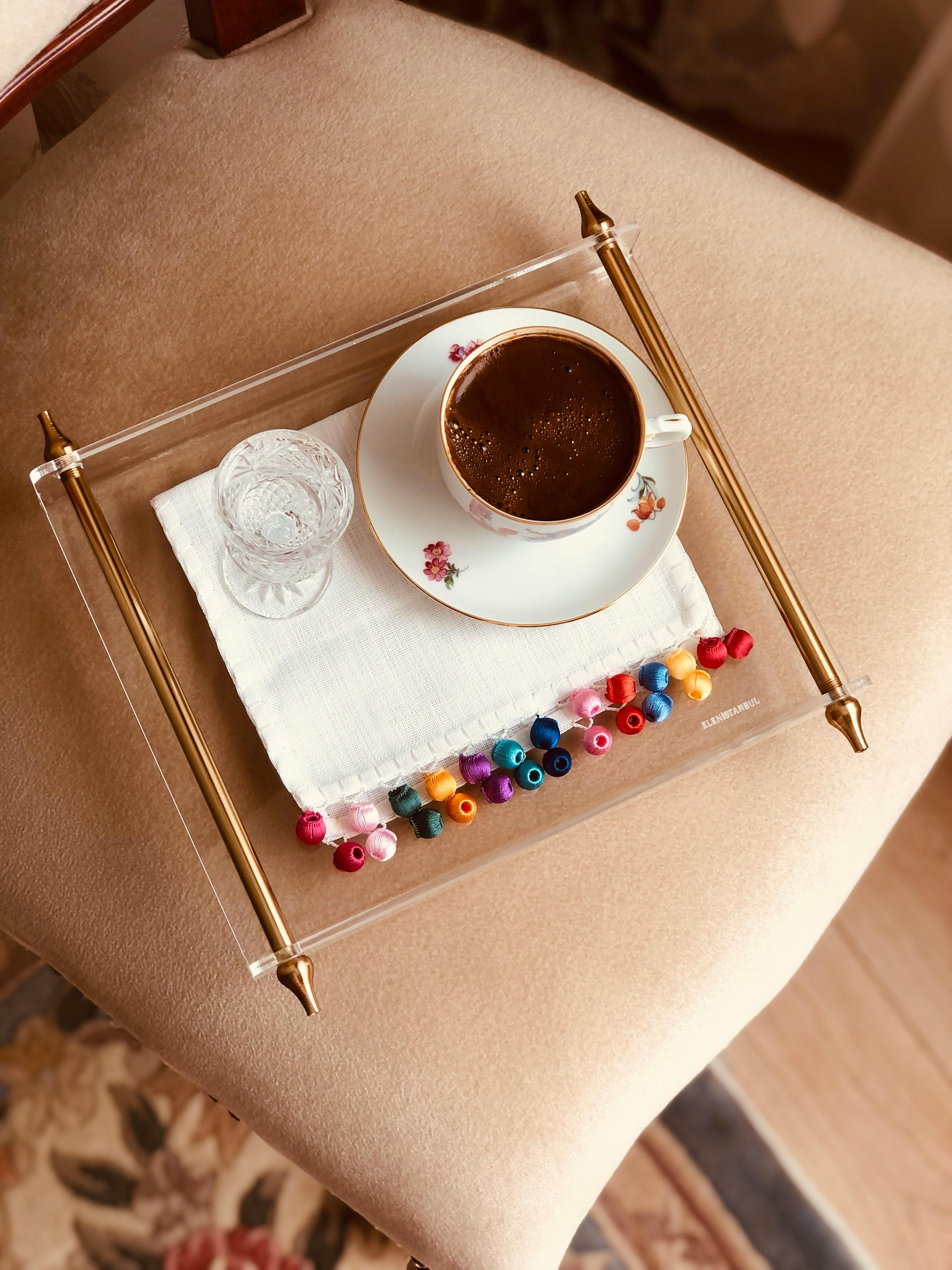 Elegant Turkish Coffee with Delightful Setup · Free Stock Photo