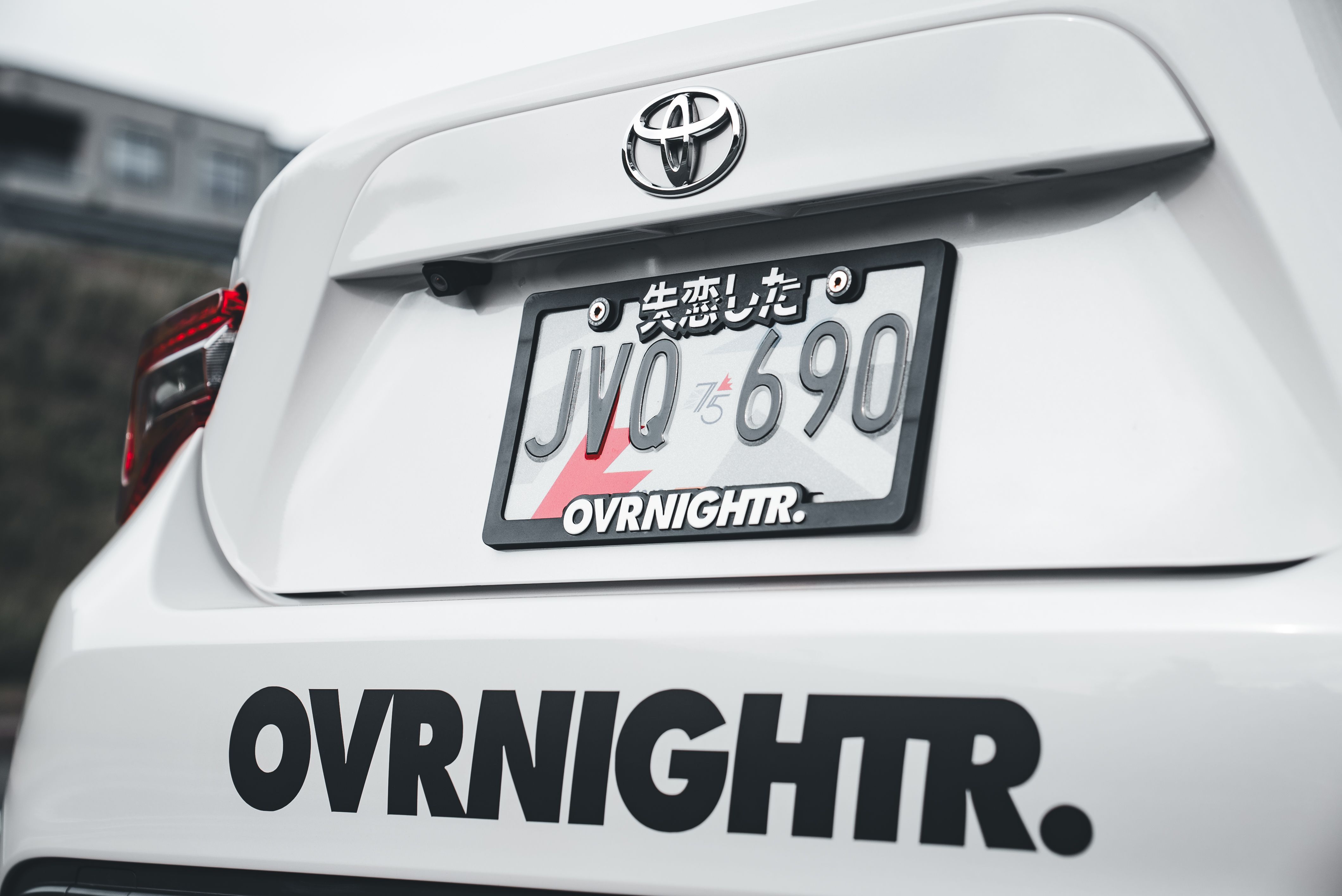 Close-up of Customized Car License Plate · Free Stock Photo