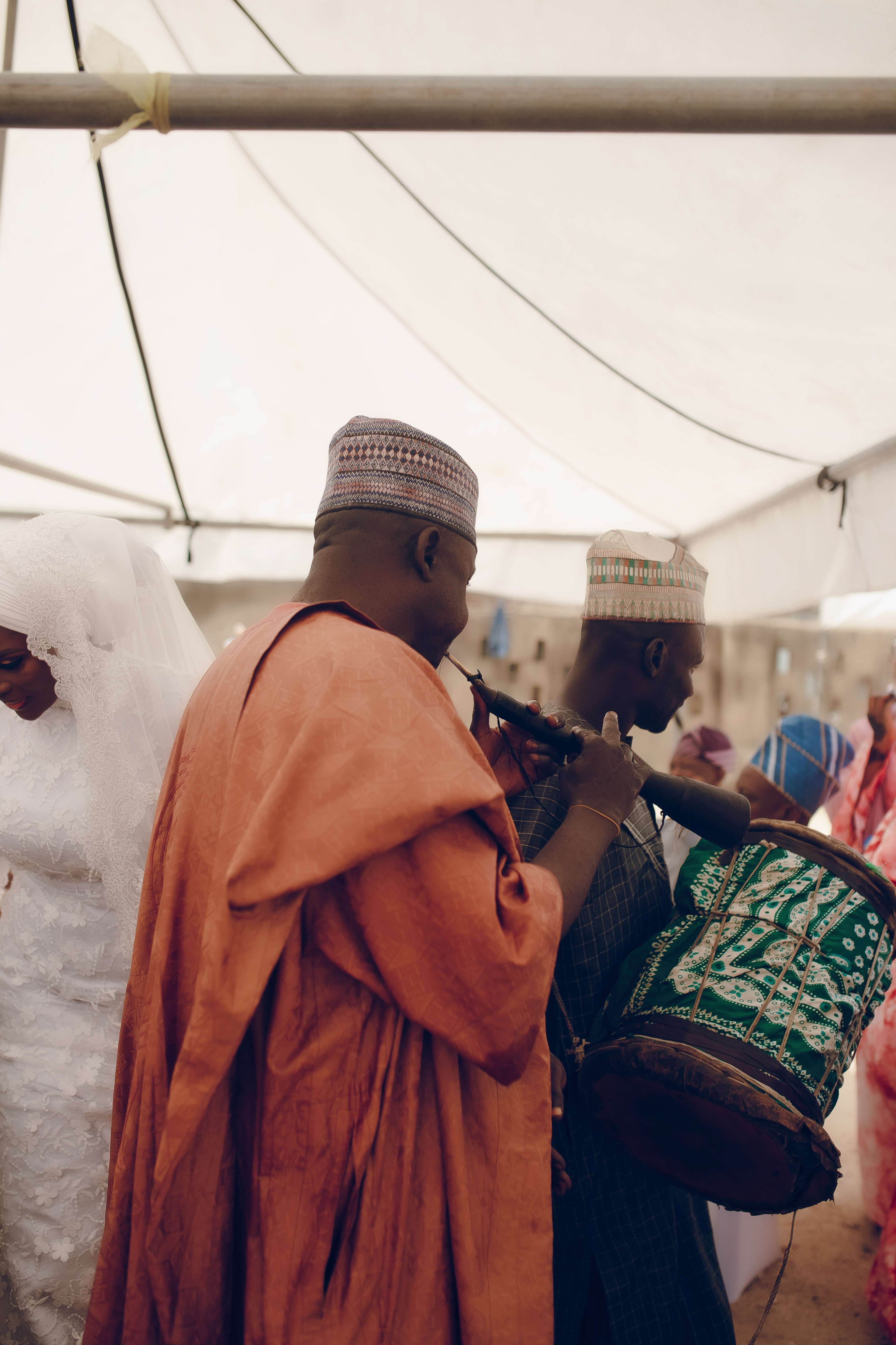 Traditional African Wedding Ceremony with Musicians · Free Stock Photo