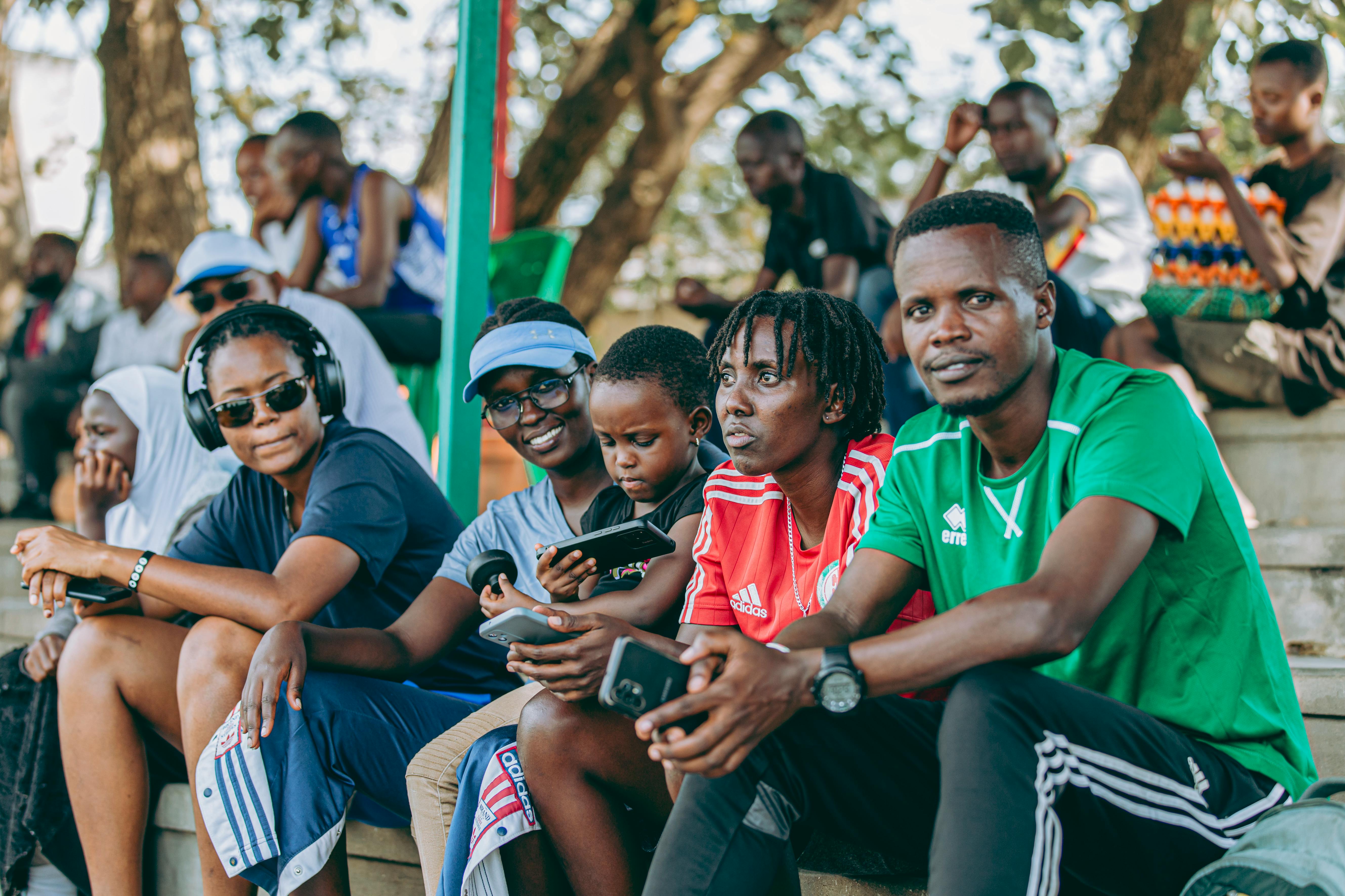 Diverse Group Enjoying Outdoor Sports Event · Free Stock Photo
