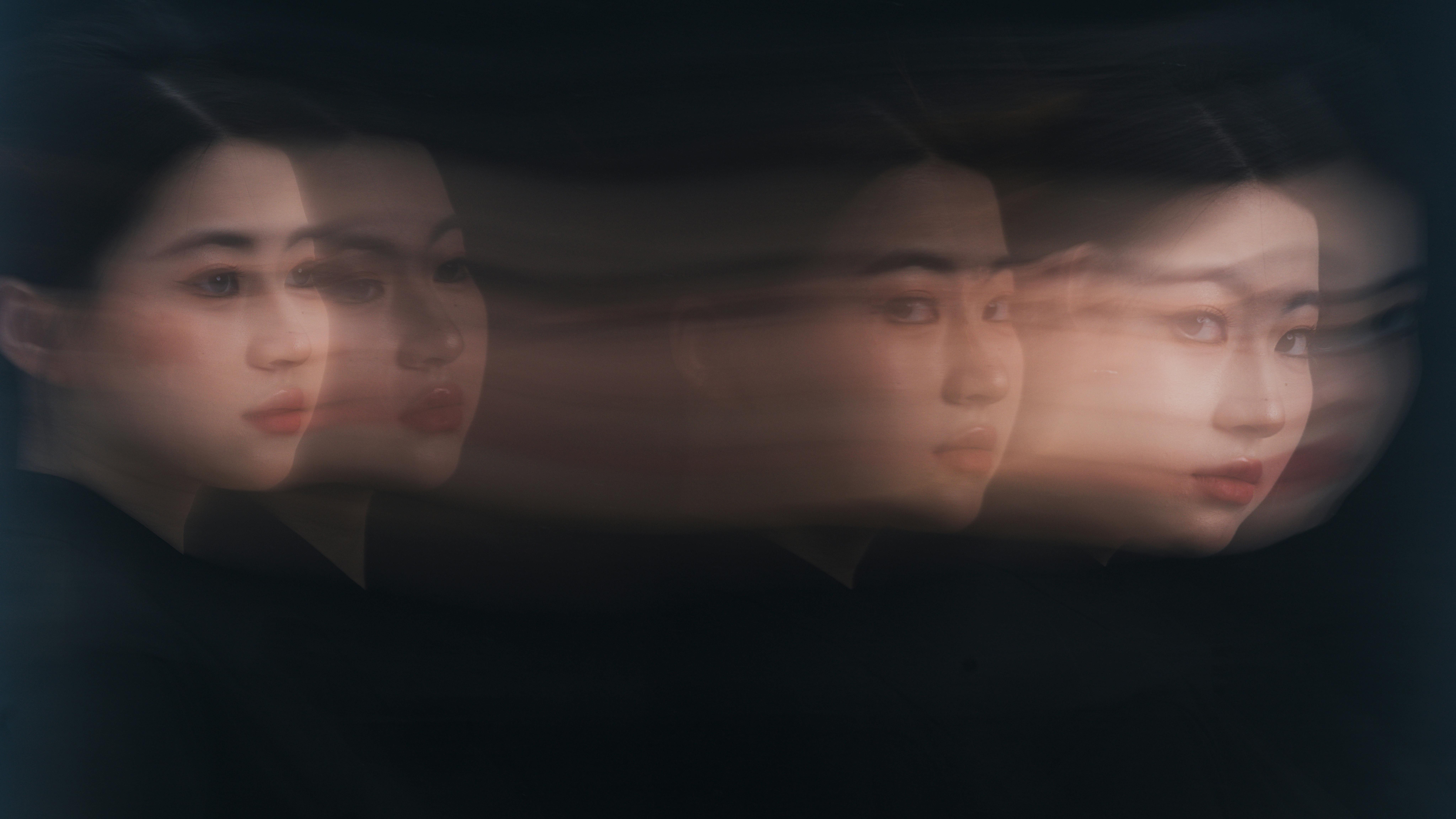 Artistic Portrait with Motion Blur Effect · Free Stock Photo