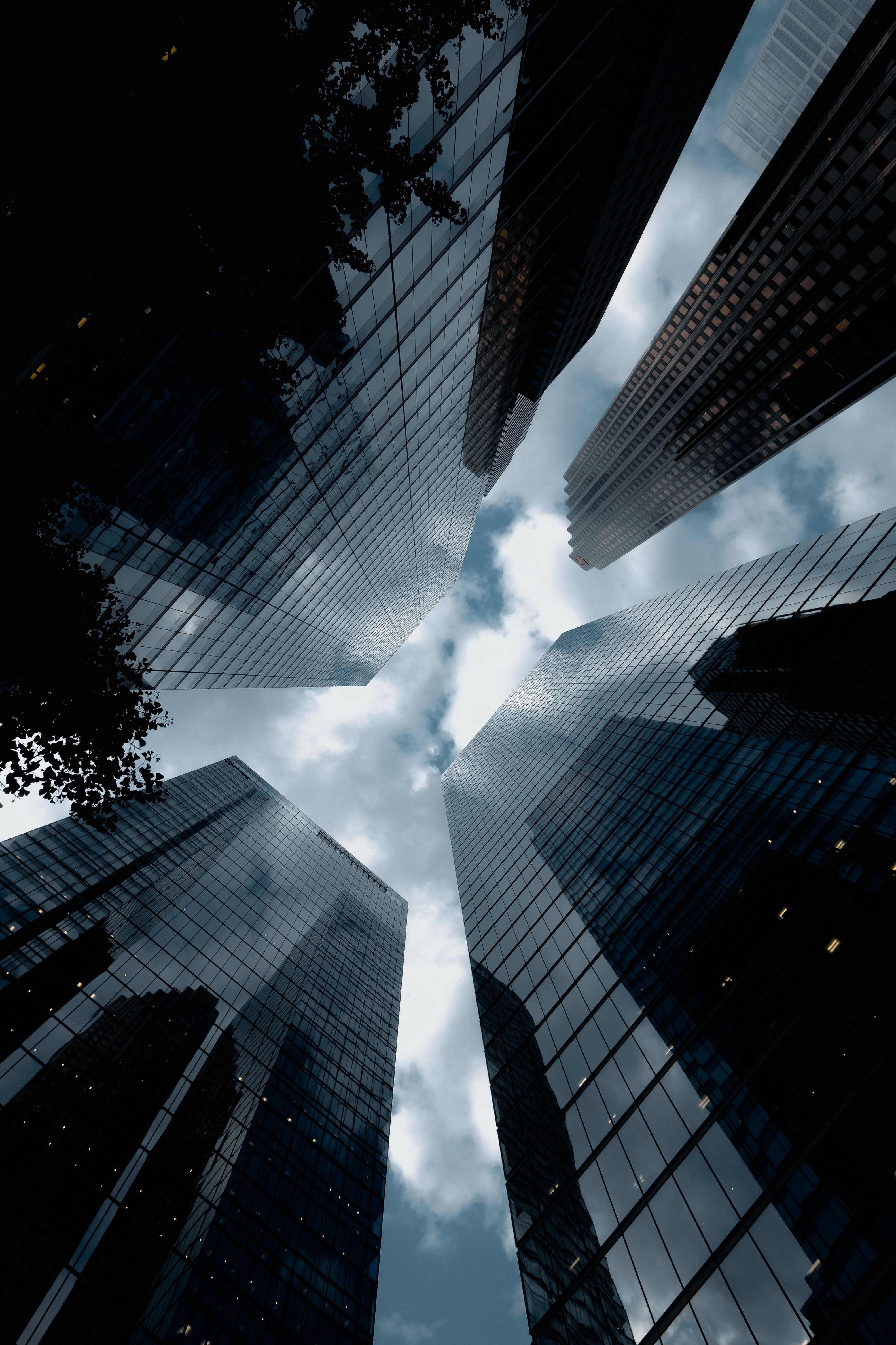 Stunning Toronto Skyscrapers Under Dramatic Sky · Free Stock Photo