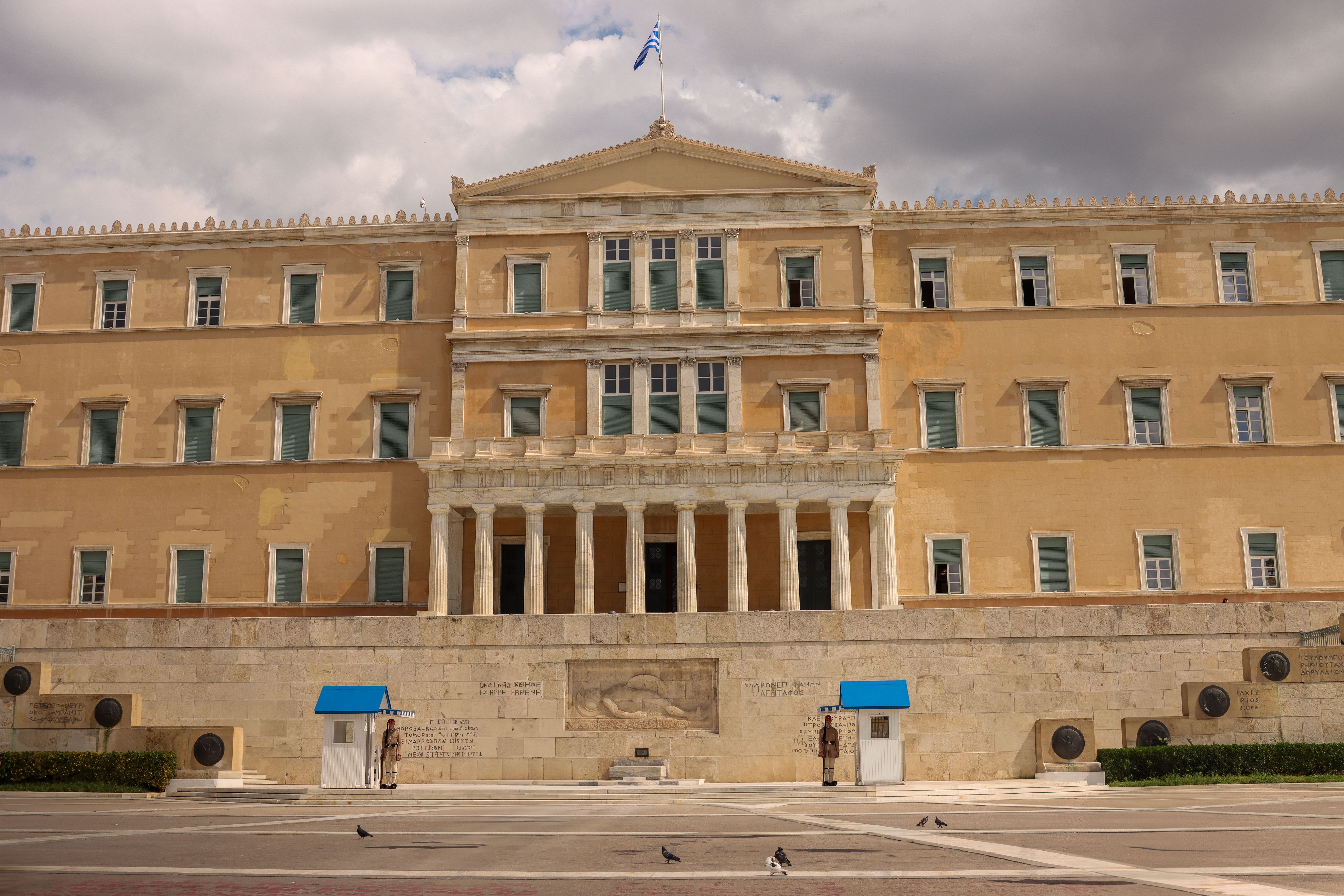 Greek Parliament Building in Athens, Greece · Free Stock Photo