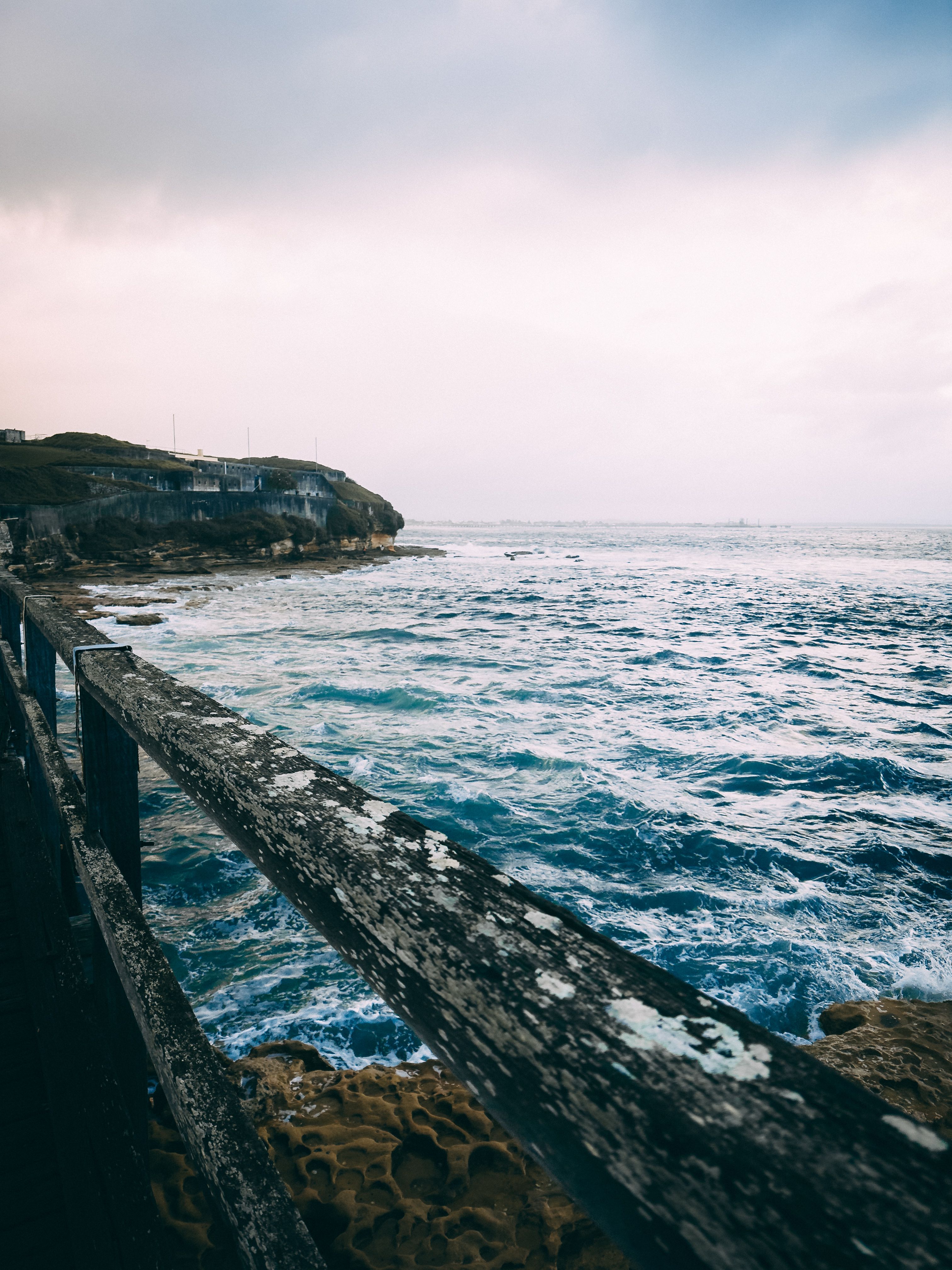 Rustic Ocean View at Port Botany · Free Stock Photo