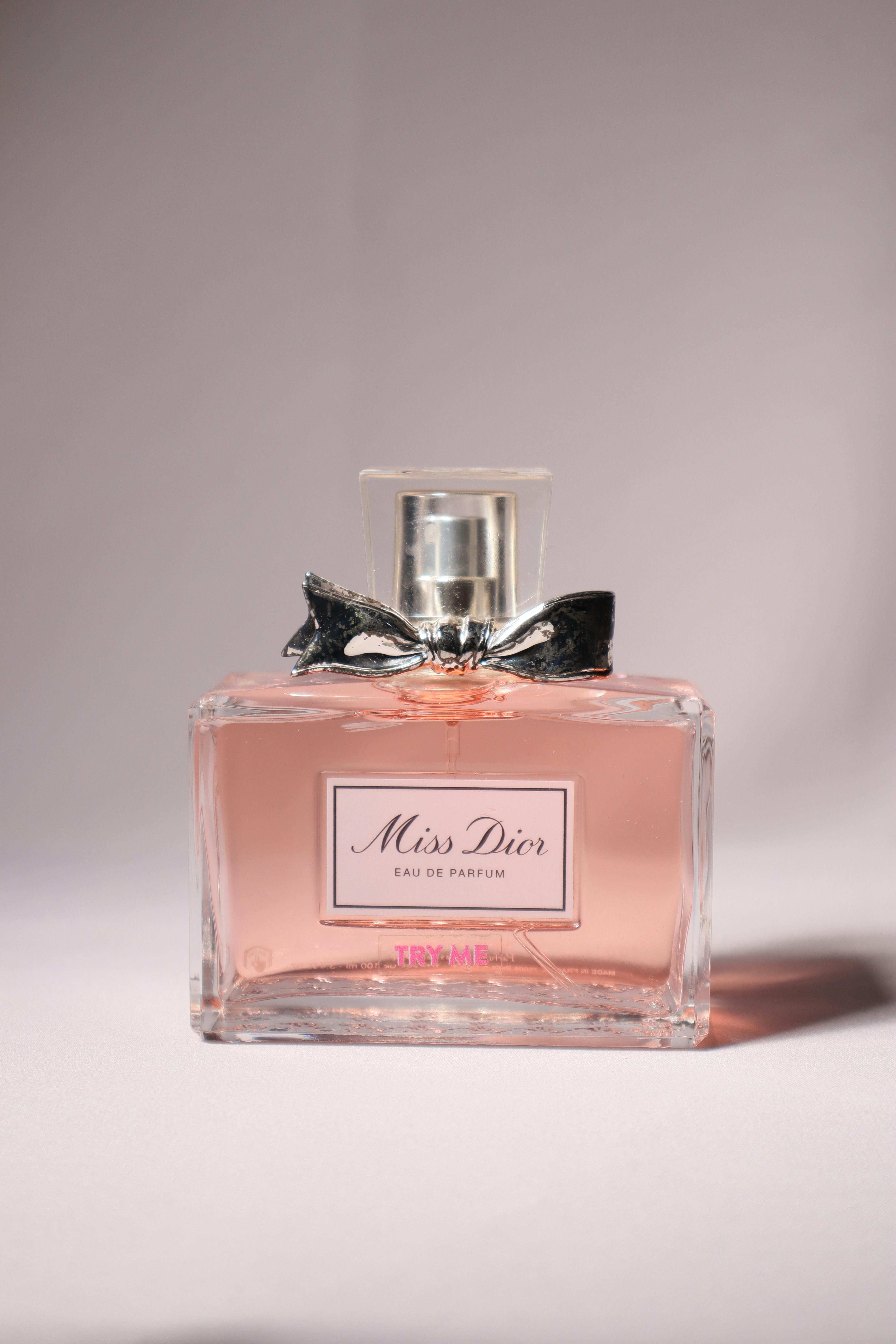 Elegant Miss Dior Perfume Bottle on Display · Free Stock Photo