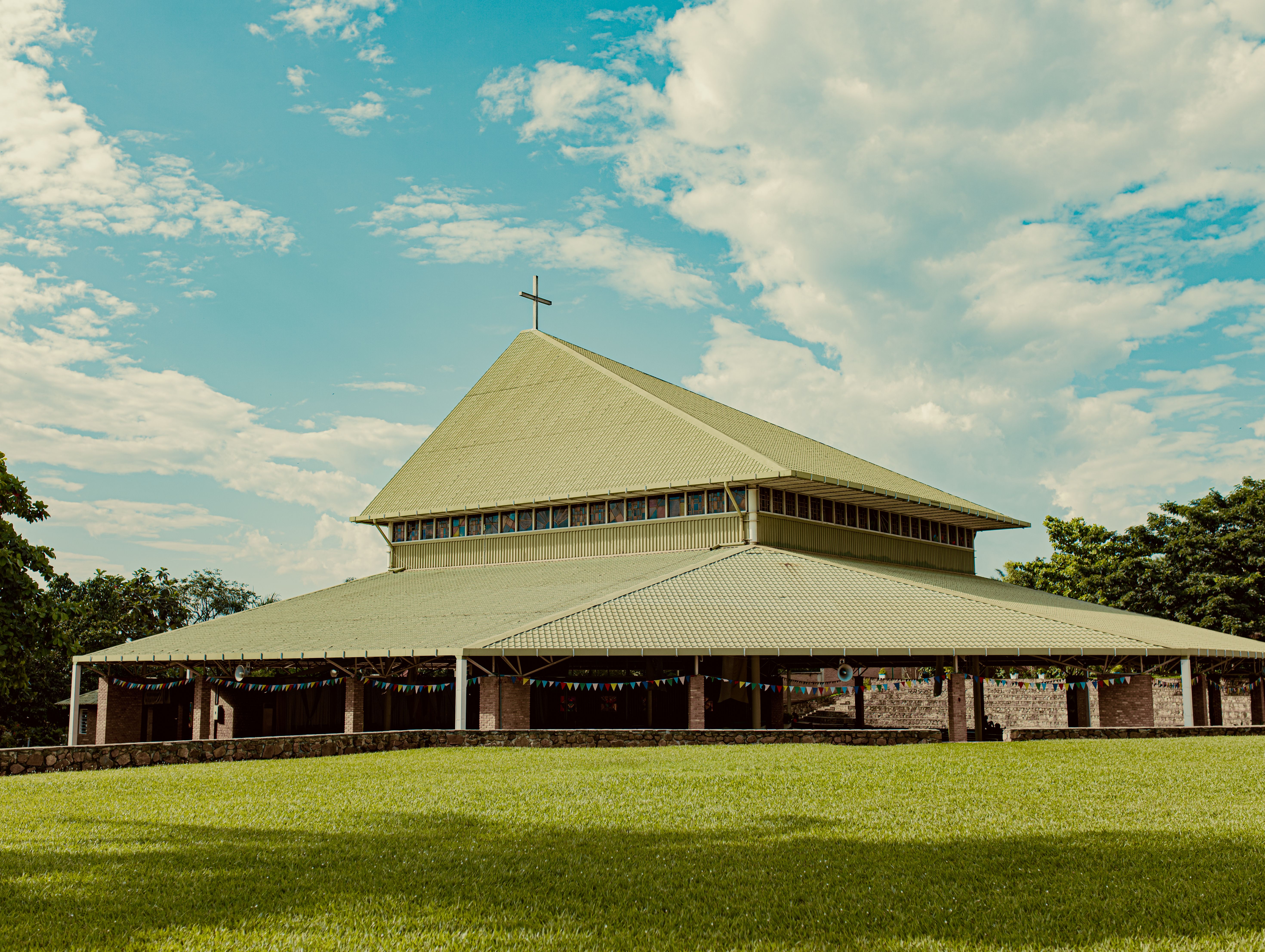 Stunning Modern Church Architecture in Burundi · Free Stock Photo