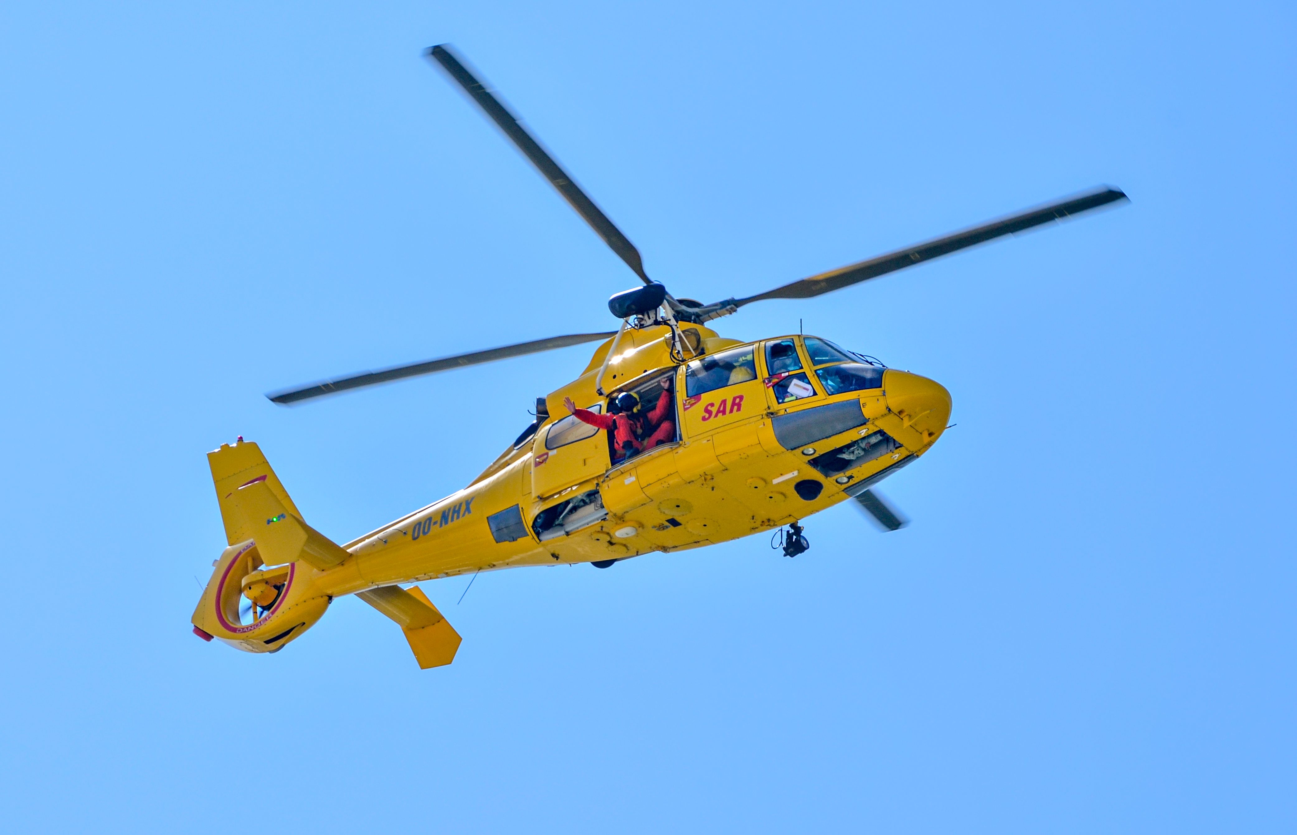 Yellow Helicopter · Free Stock Photo