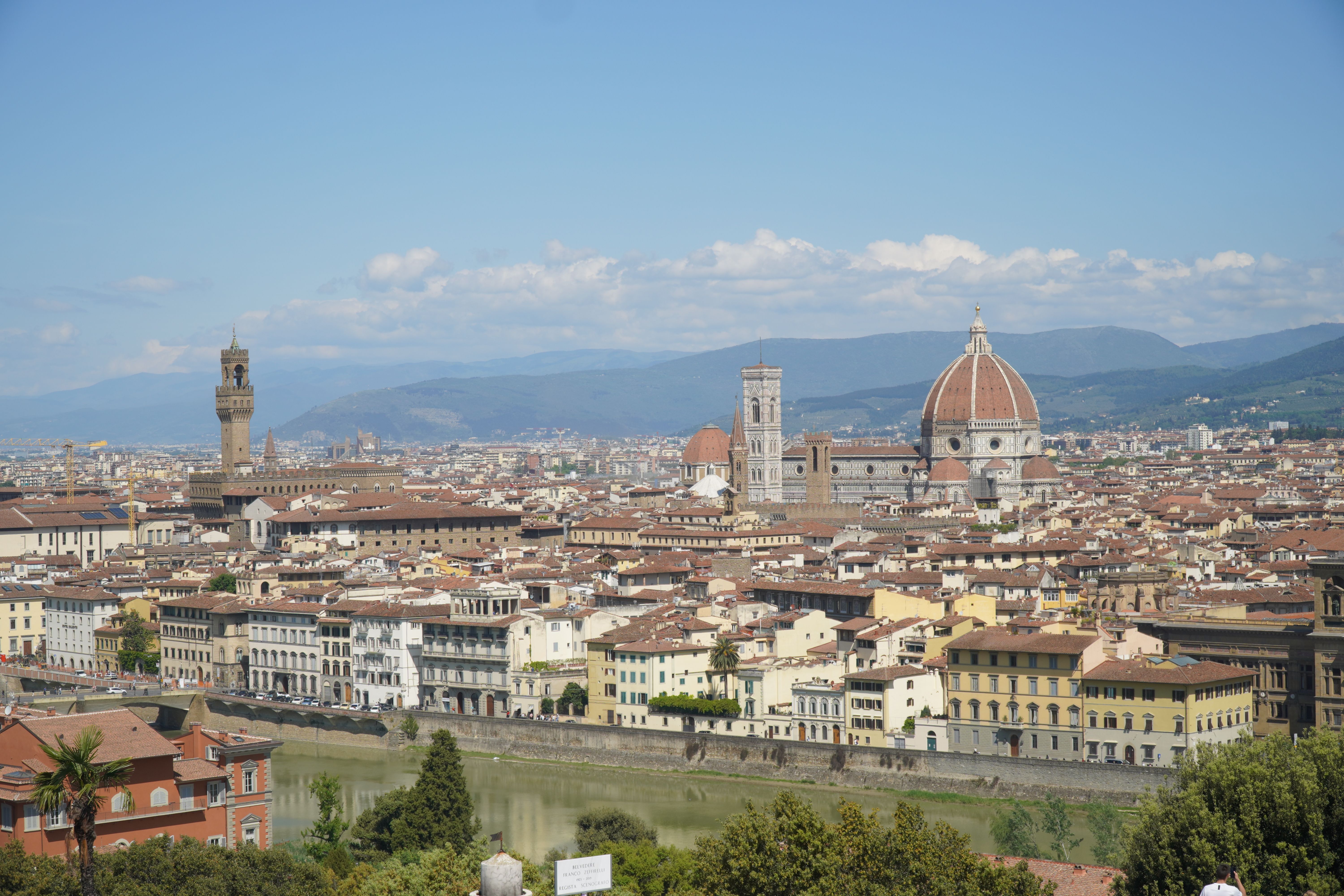 Panoramic View of Florence with Florence Cathedral · Free Stock Photo