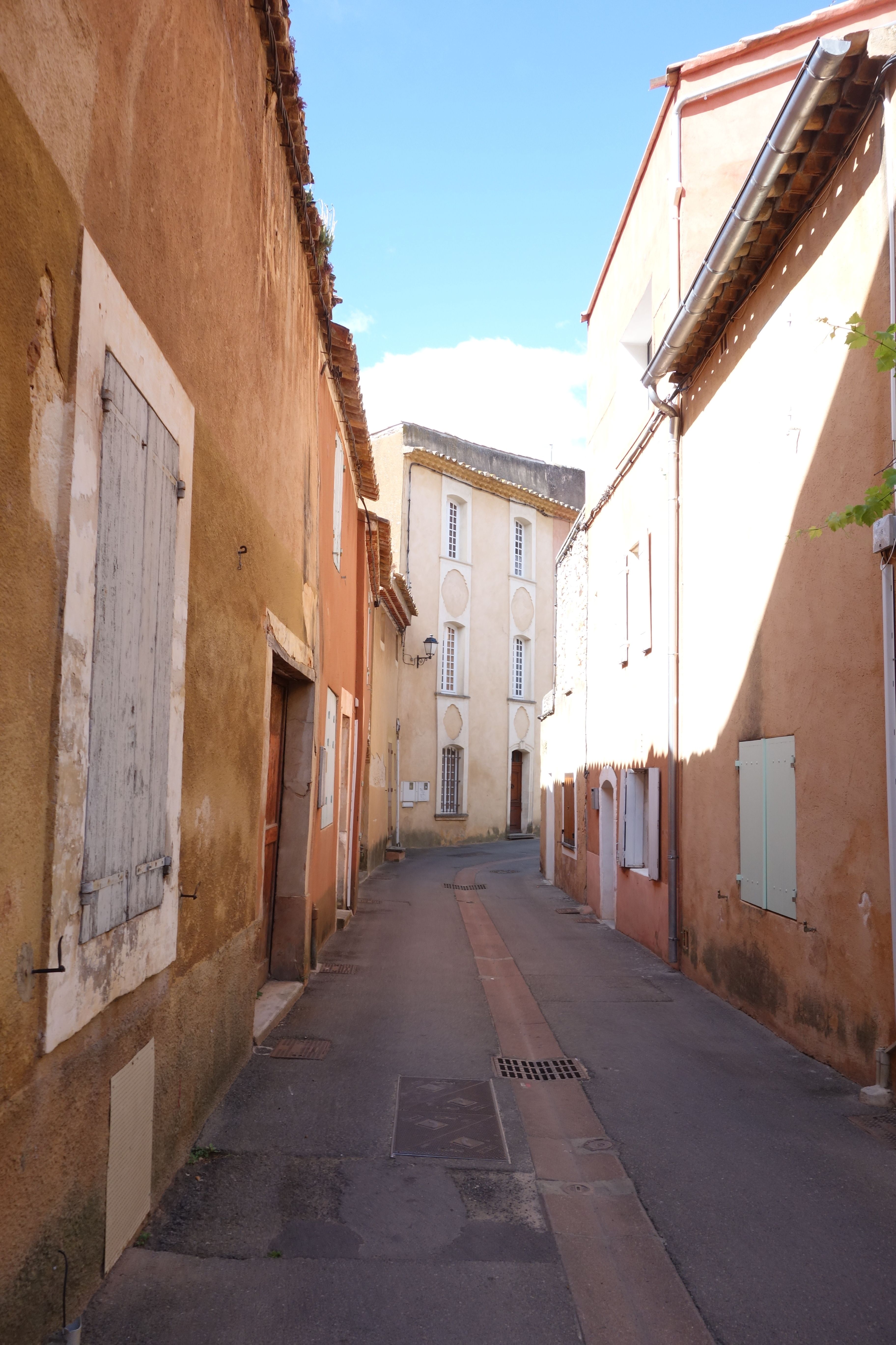 Charming French Village Street with Historic Architecture · Free Stock ...