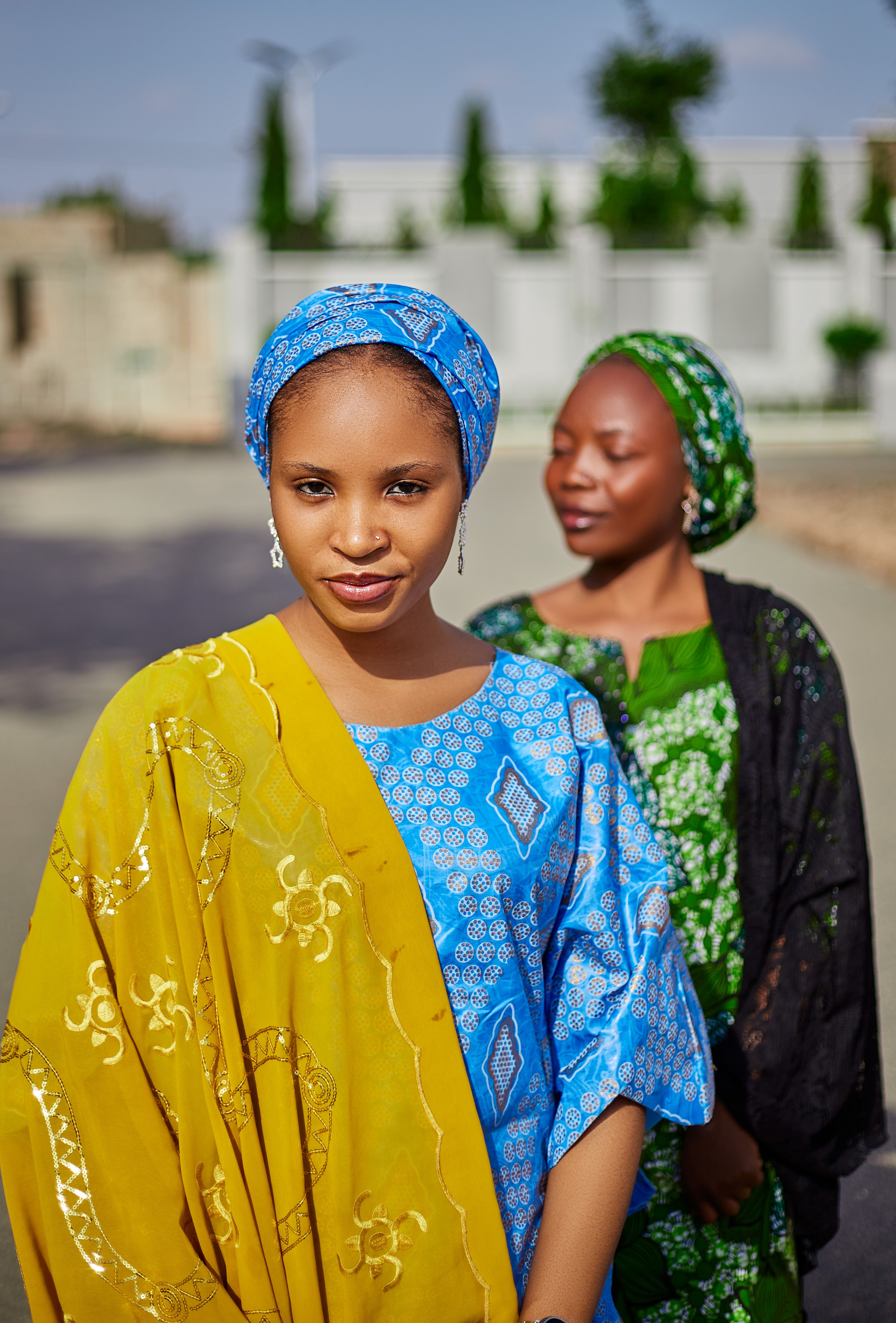 Colorful Traditional African Fashion Portrait · Free Stock Photo