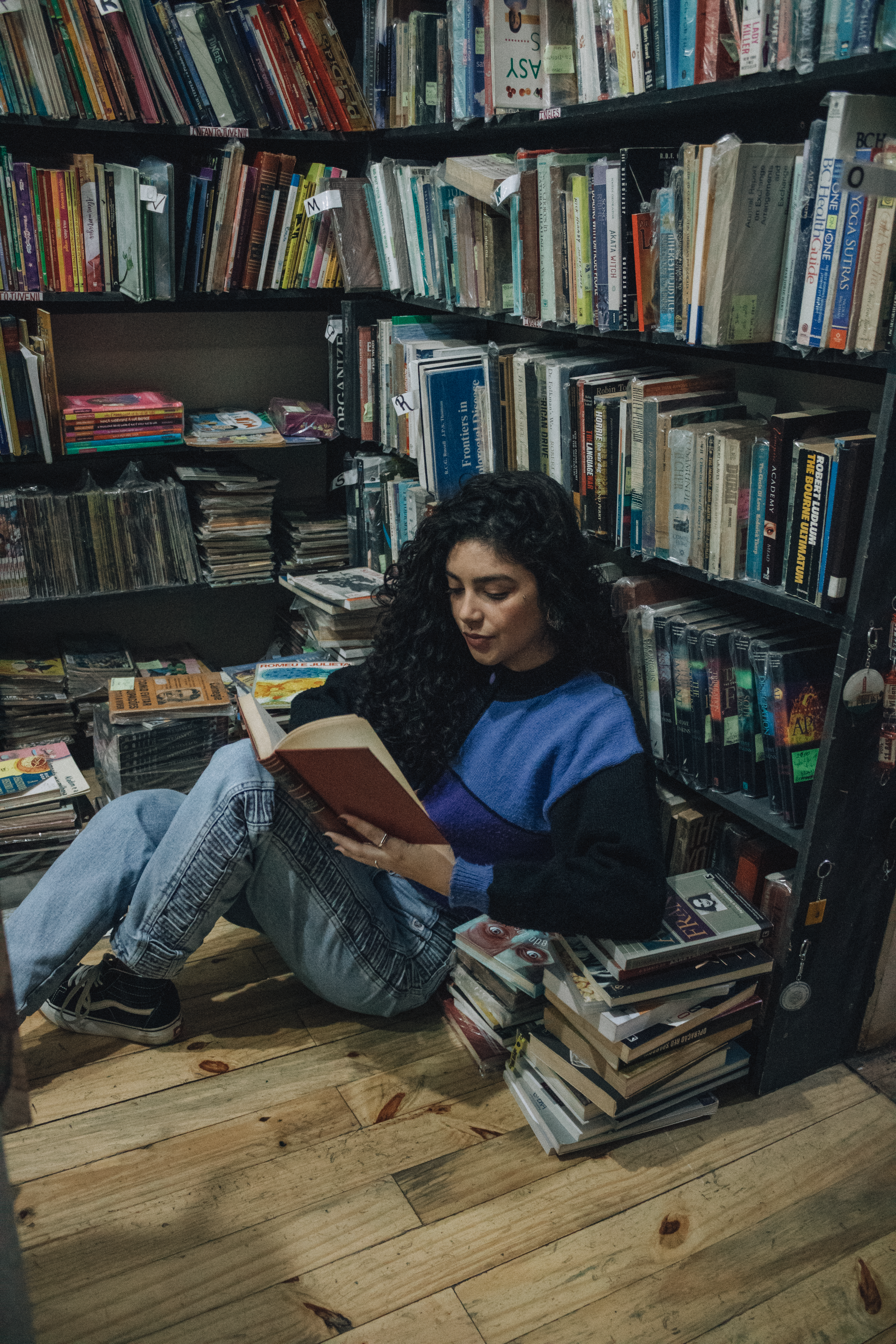 A Person Reading a Book · Free Stock Photo