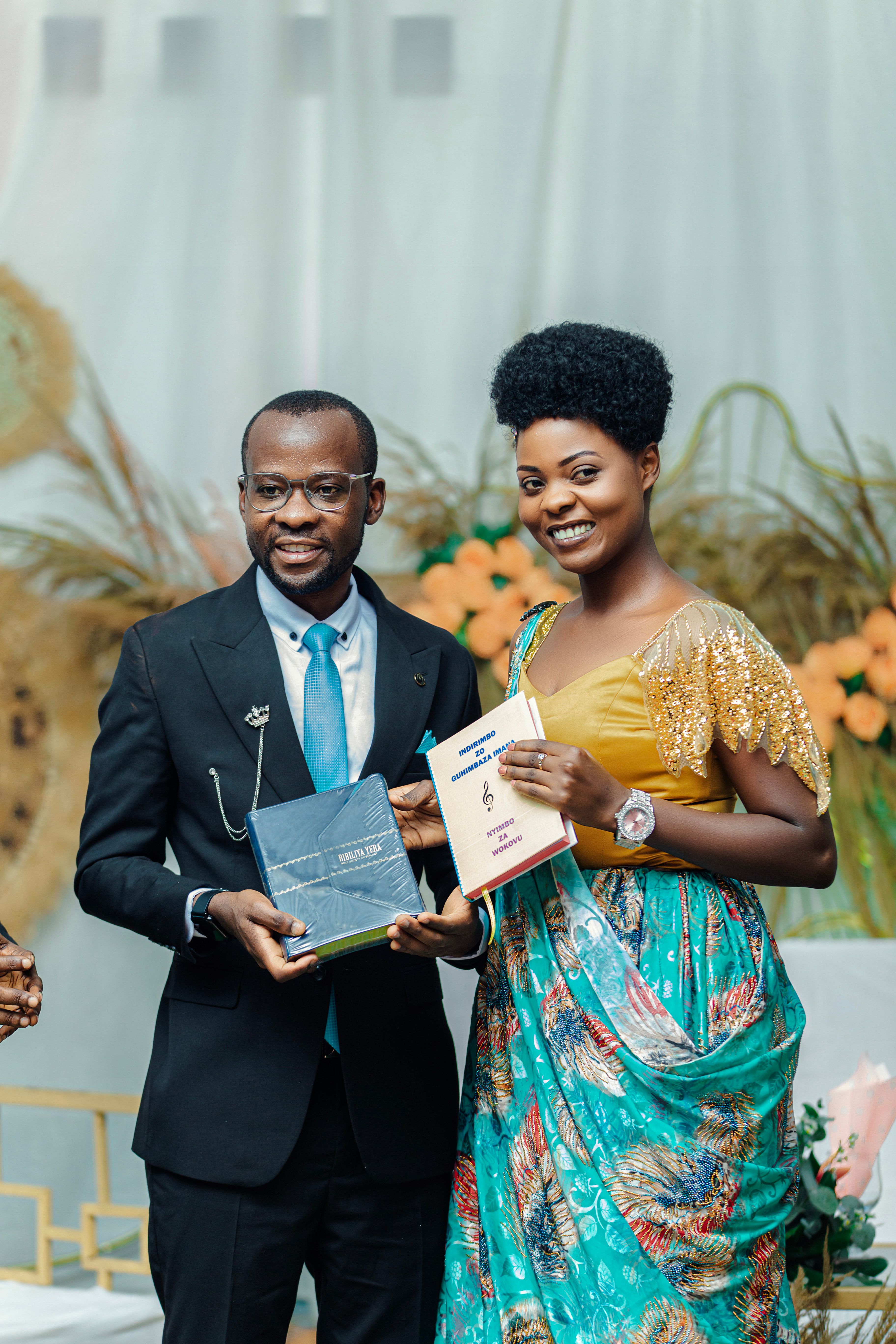 Professional Award Ceremony with Smiling Recipients · Free Stock Photo