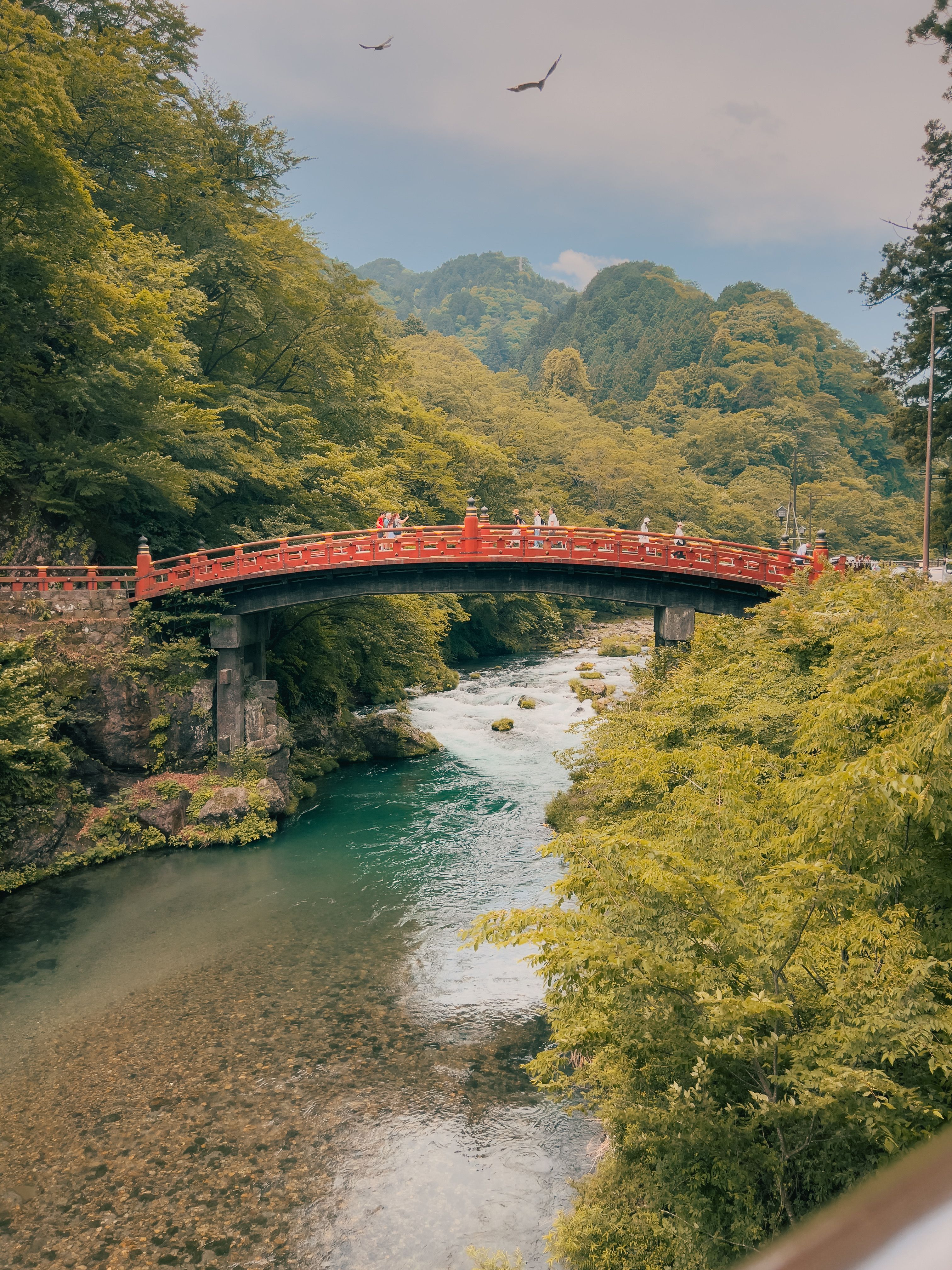 Scenic View of Shinkyo Bridge in Nikko, Japan · Free Stock Photo