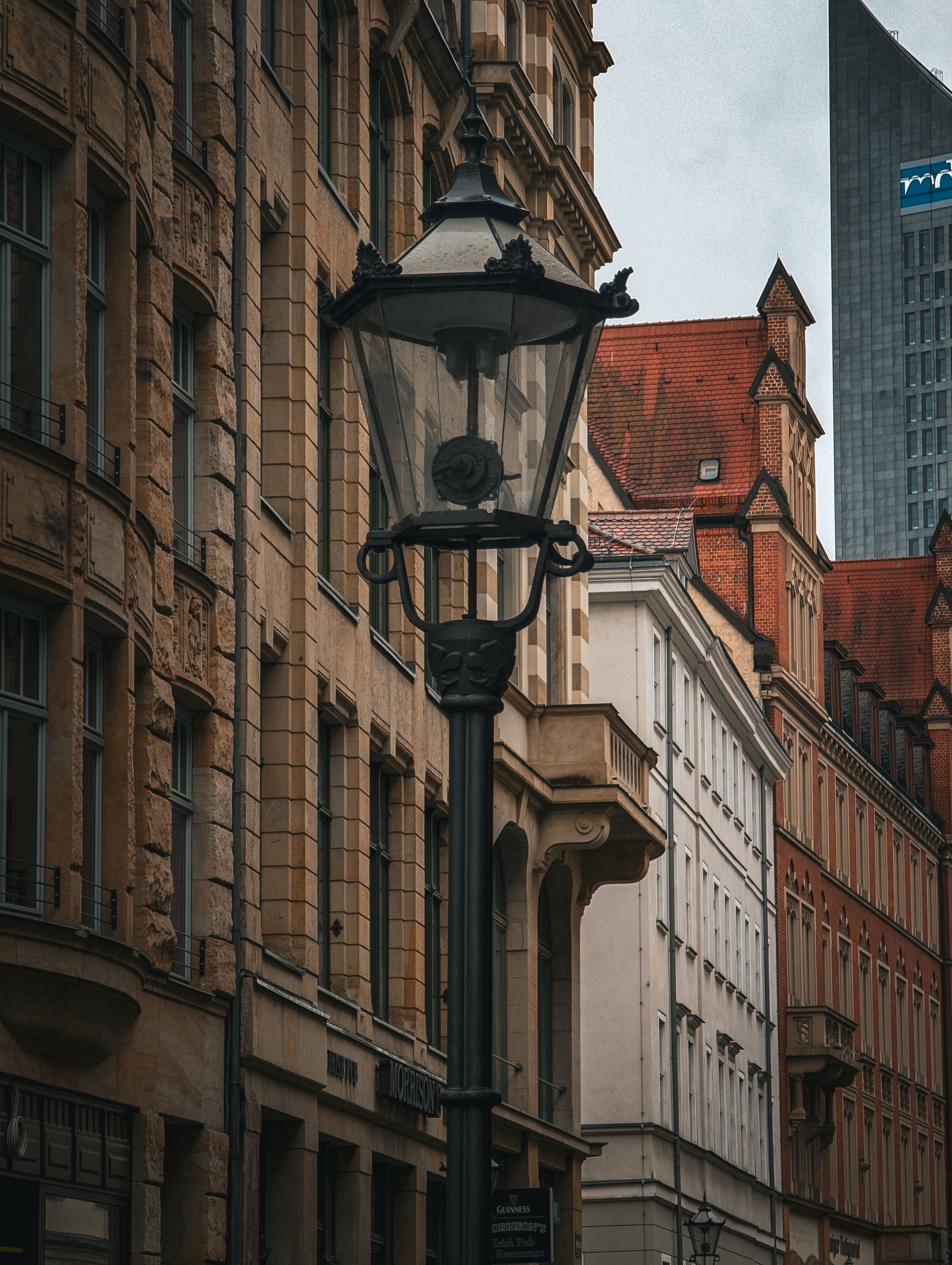 Charming Leipzig Street with Historical Architecture · Free Stock Photo