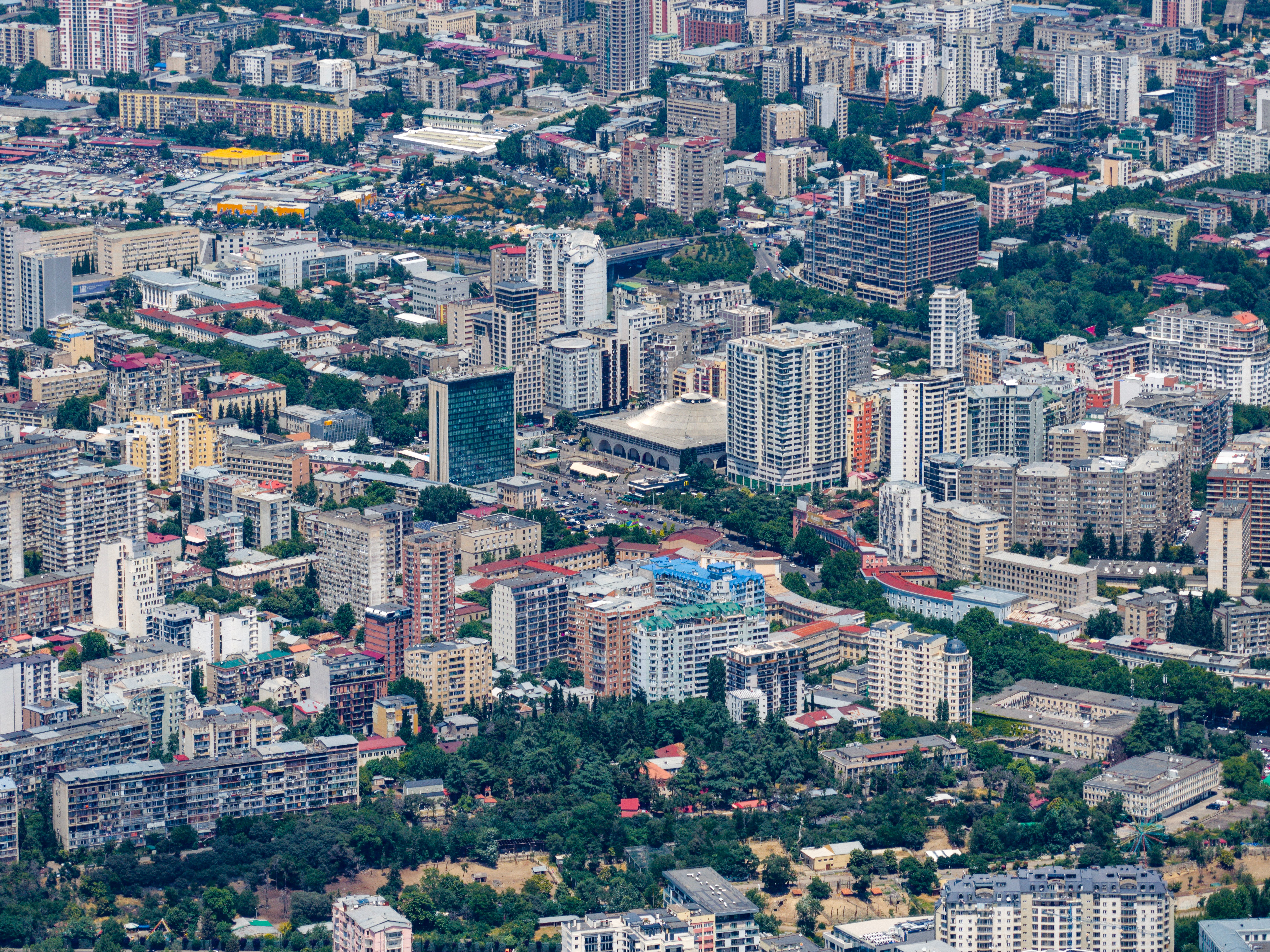 Aerial Photography of Yangon City in Myanmar · Free Stock Photo