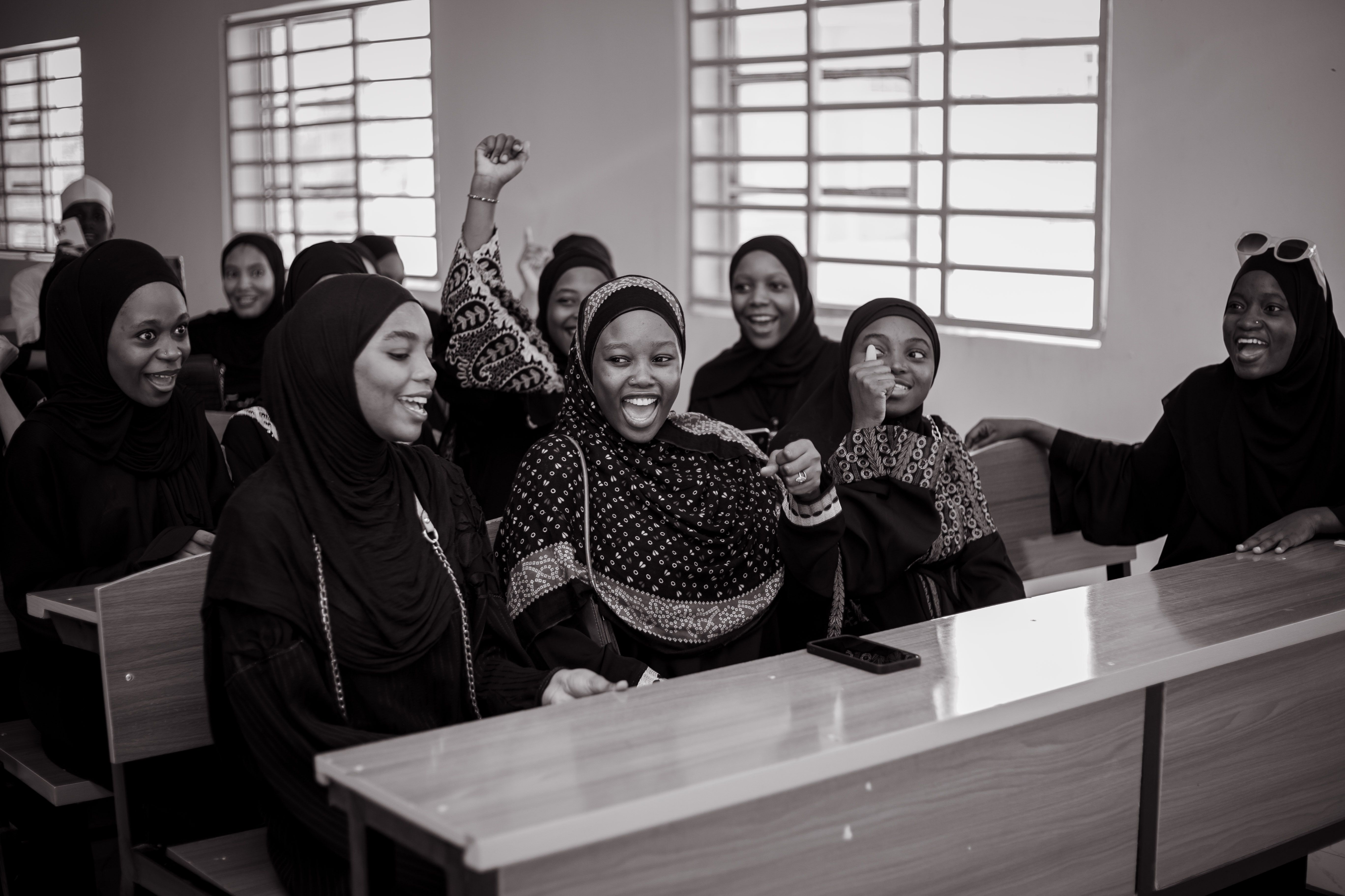 Group of Happy Women in Classroom Setting · Free Stock Photo