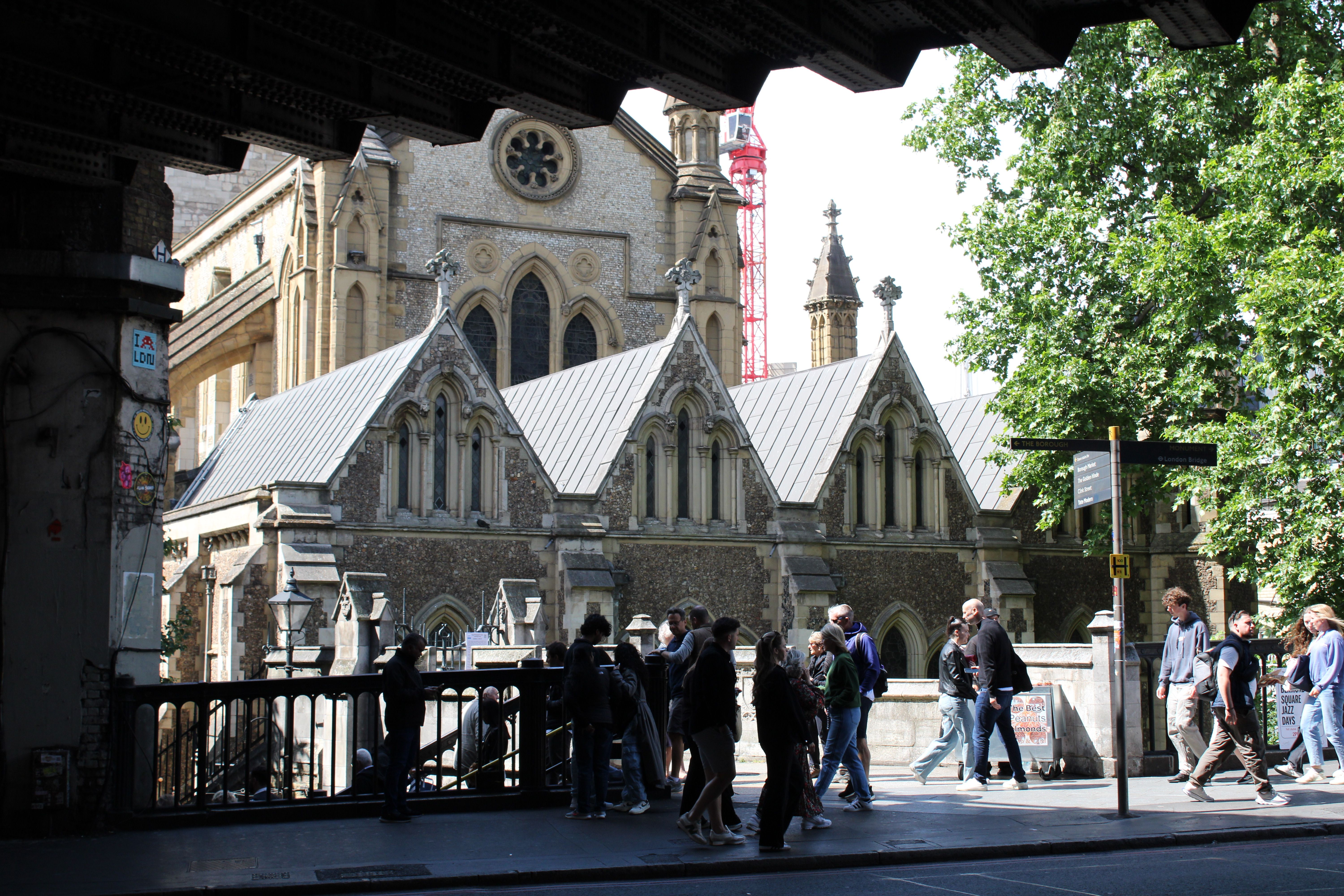 Historic Church in Urban City Setting · Free Stock Photo