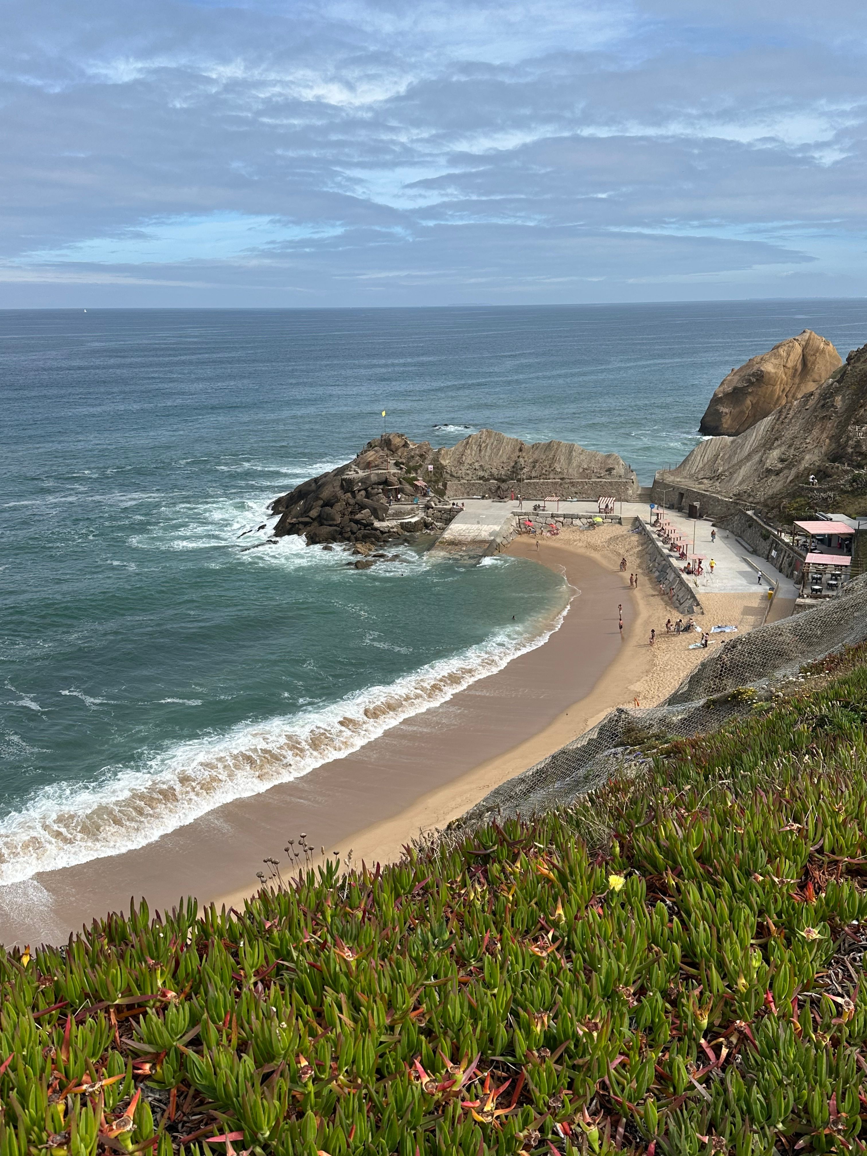 Scenic Beach at Praia da Formosa in Portugal · Free Stock Photo