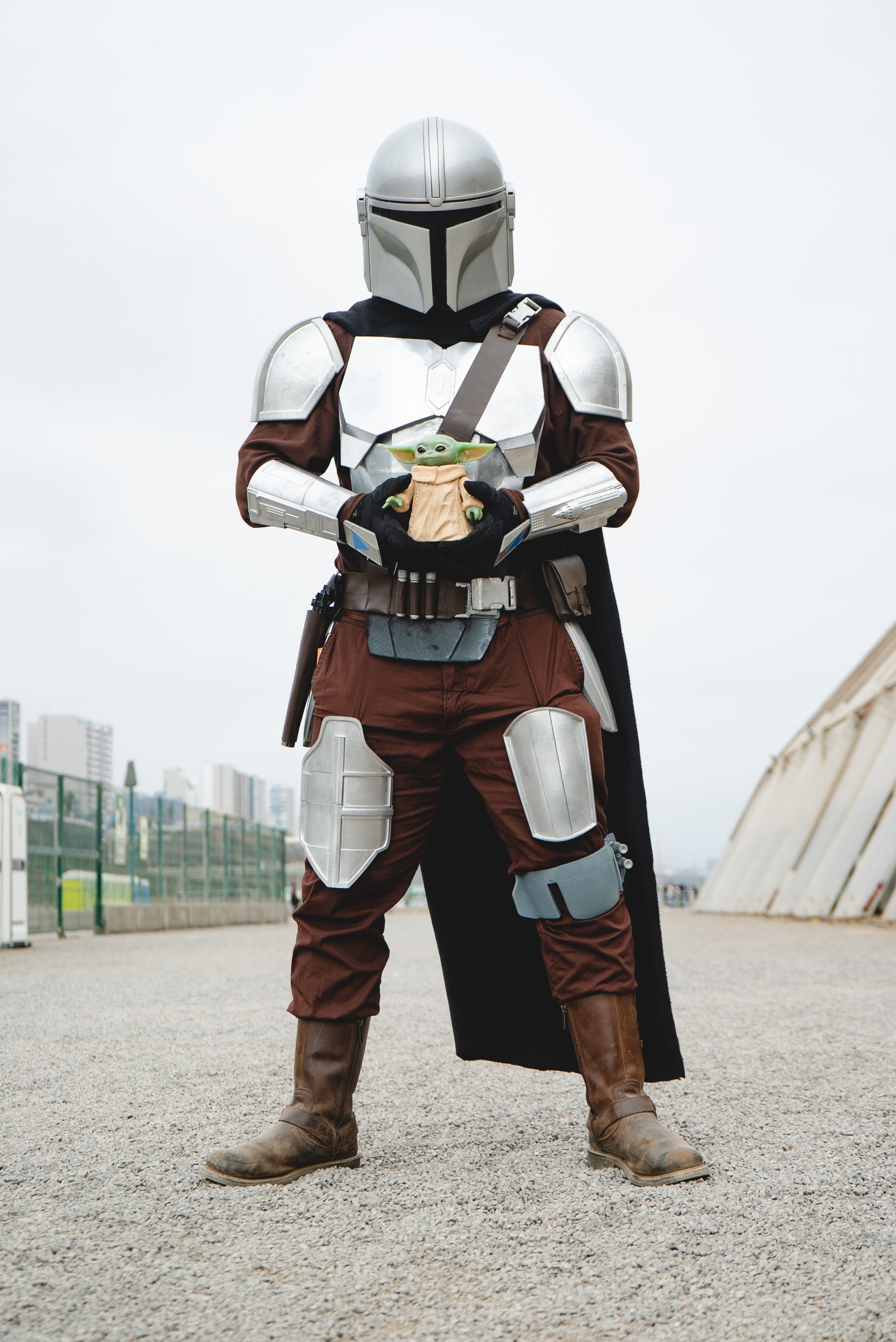Futuristic Cosplay with Iconic Character Figurine · Free Stock Photo