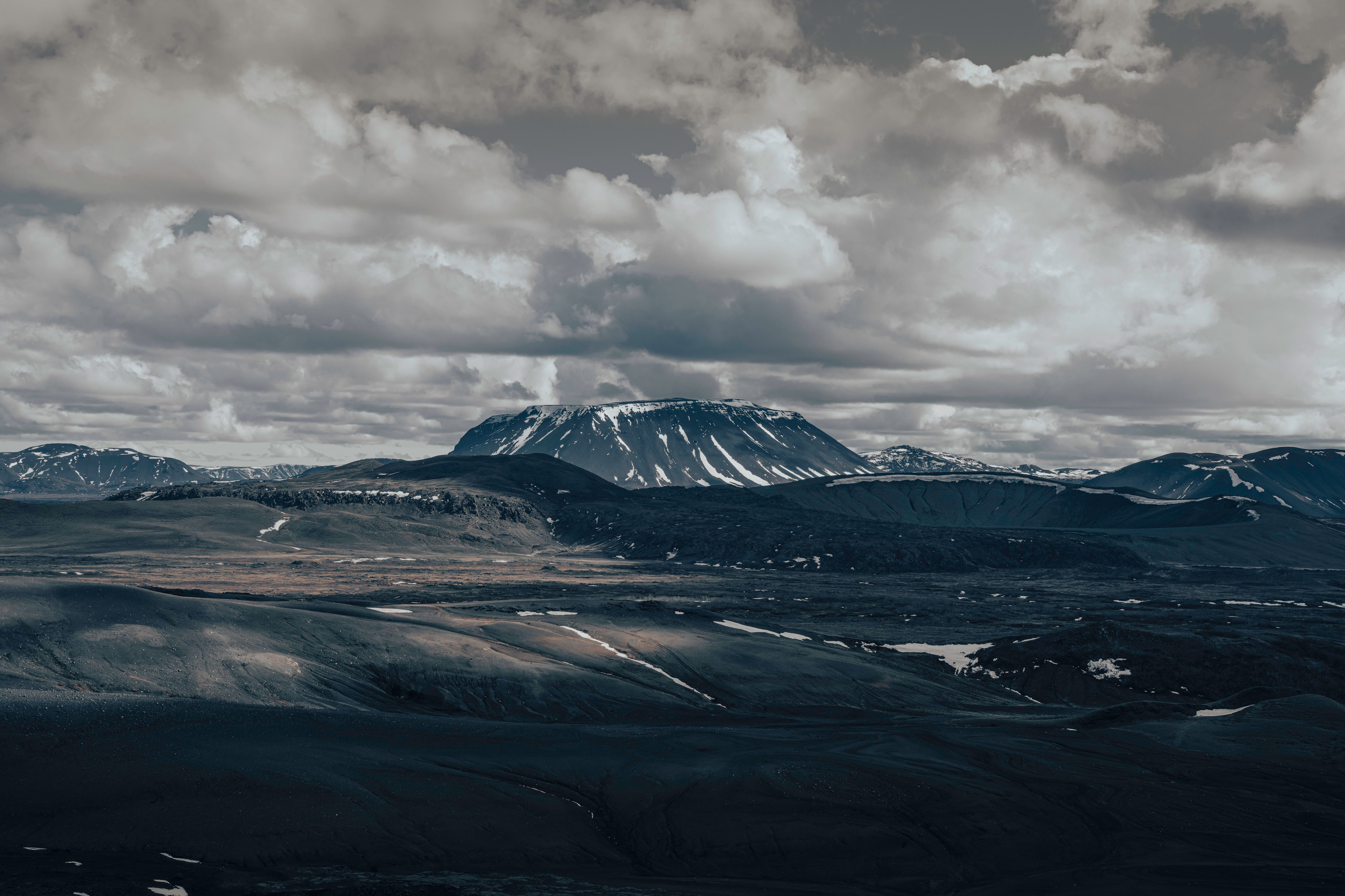 Dramatic Icelandic Mountain Landscape · Free Stock Photo
