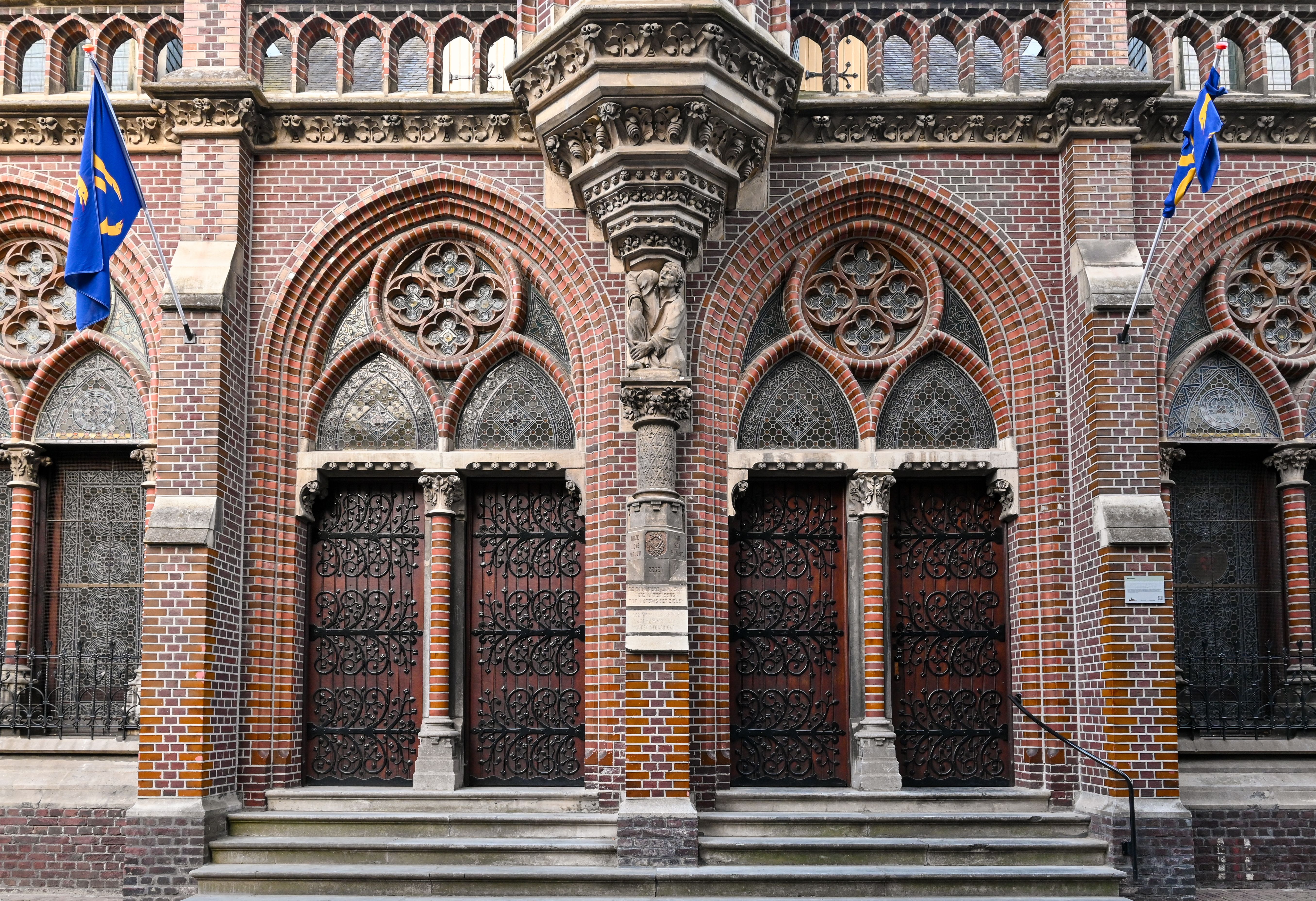 Gothic Architecture of Historical Building in Sittard · Free Stock Photo