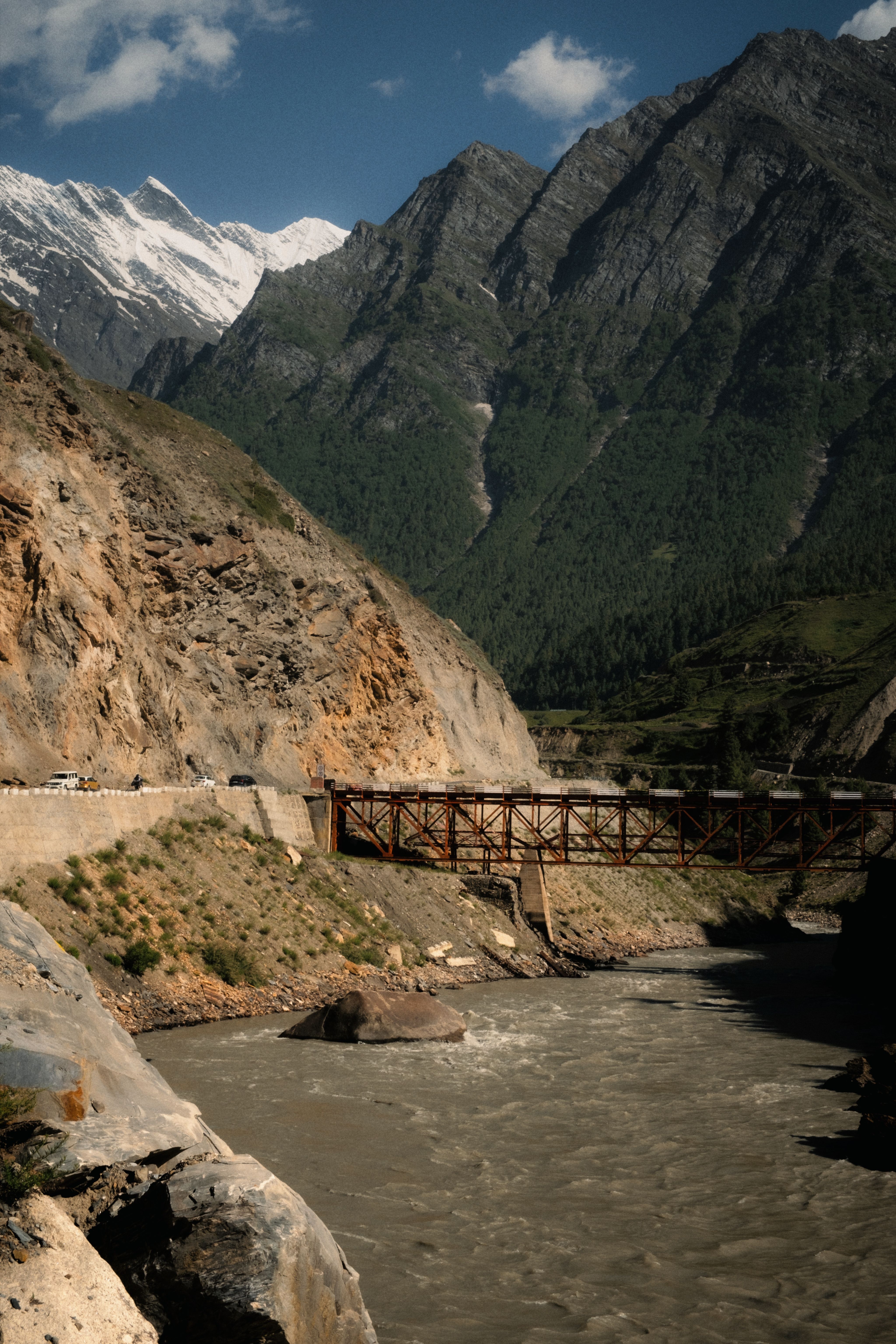 Scenic Himalayan Mountain Landscape in Keylong · Free Stock Photo