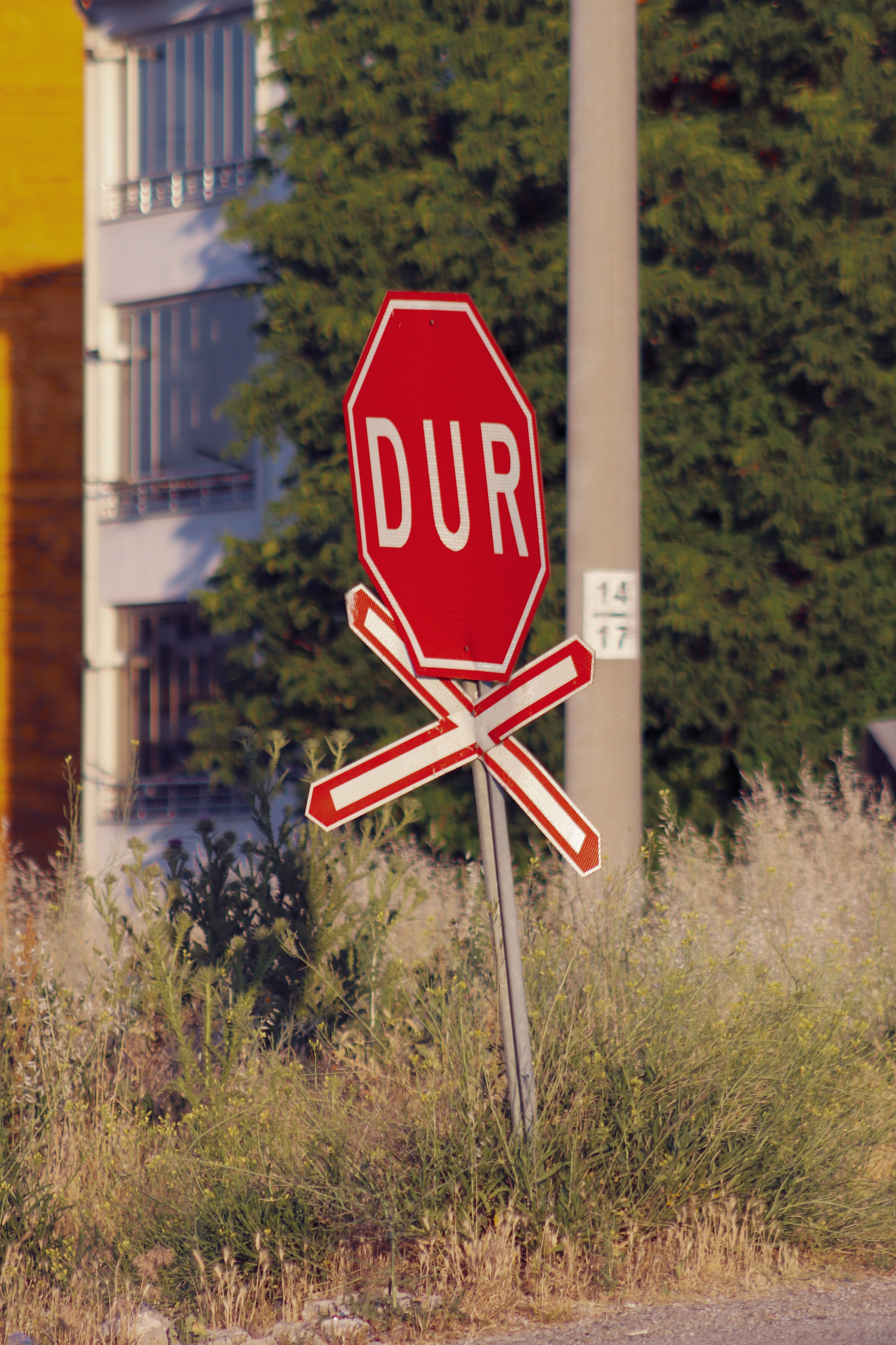 Urban Stop Sign in Sunny Outdoors Setting · Free Stock Photo