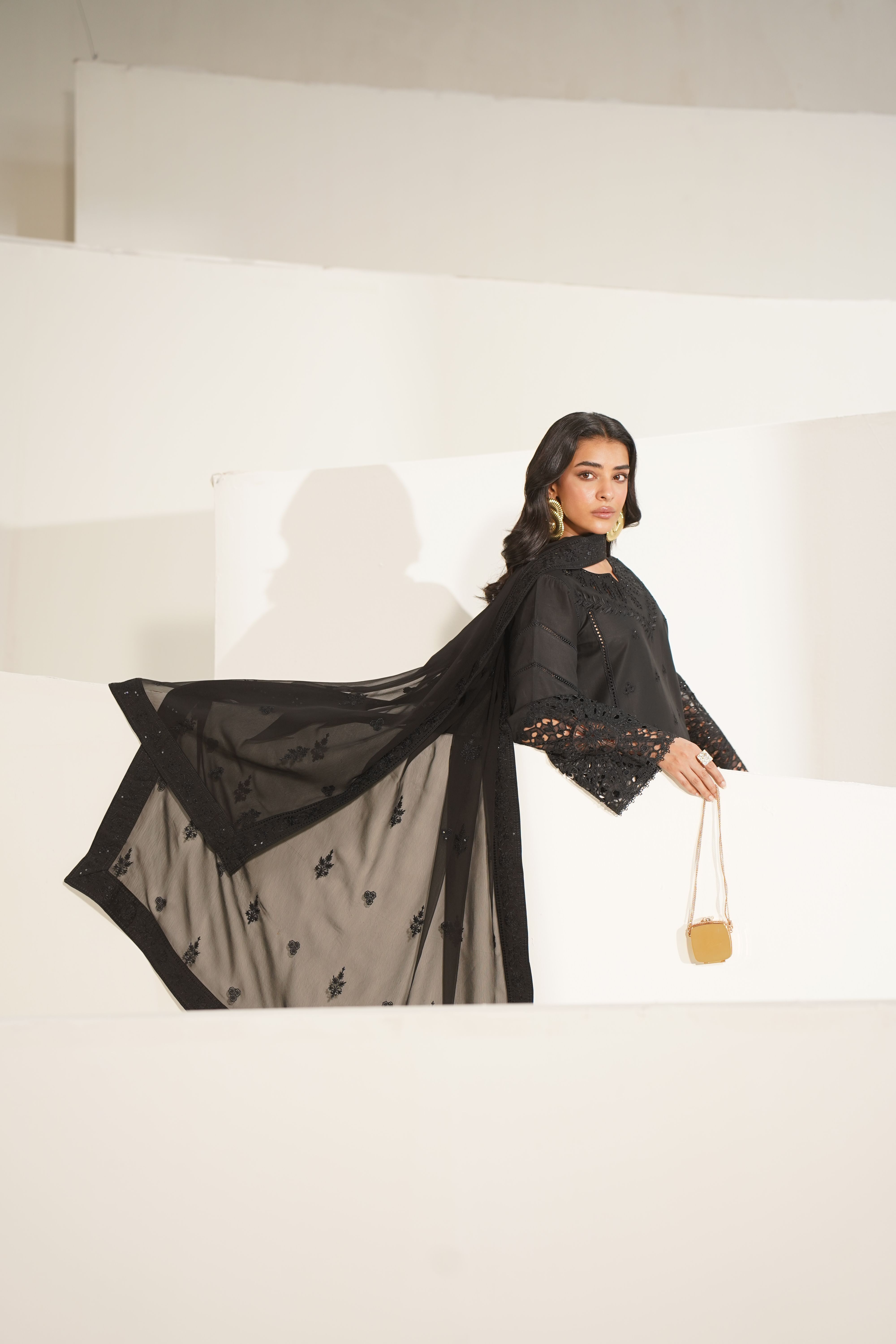 Elegant Fashion Shoot Featuring Traditional Eastern Dress · Free Stock ...