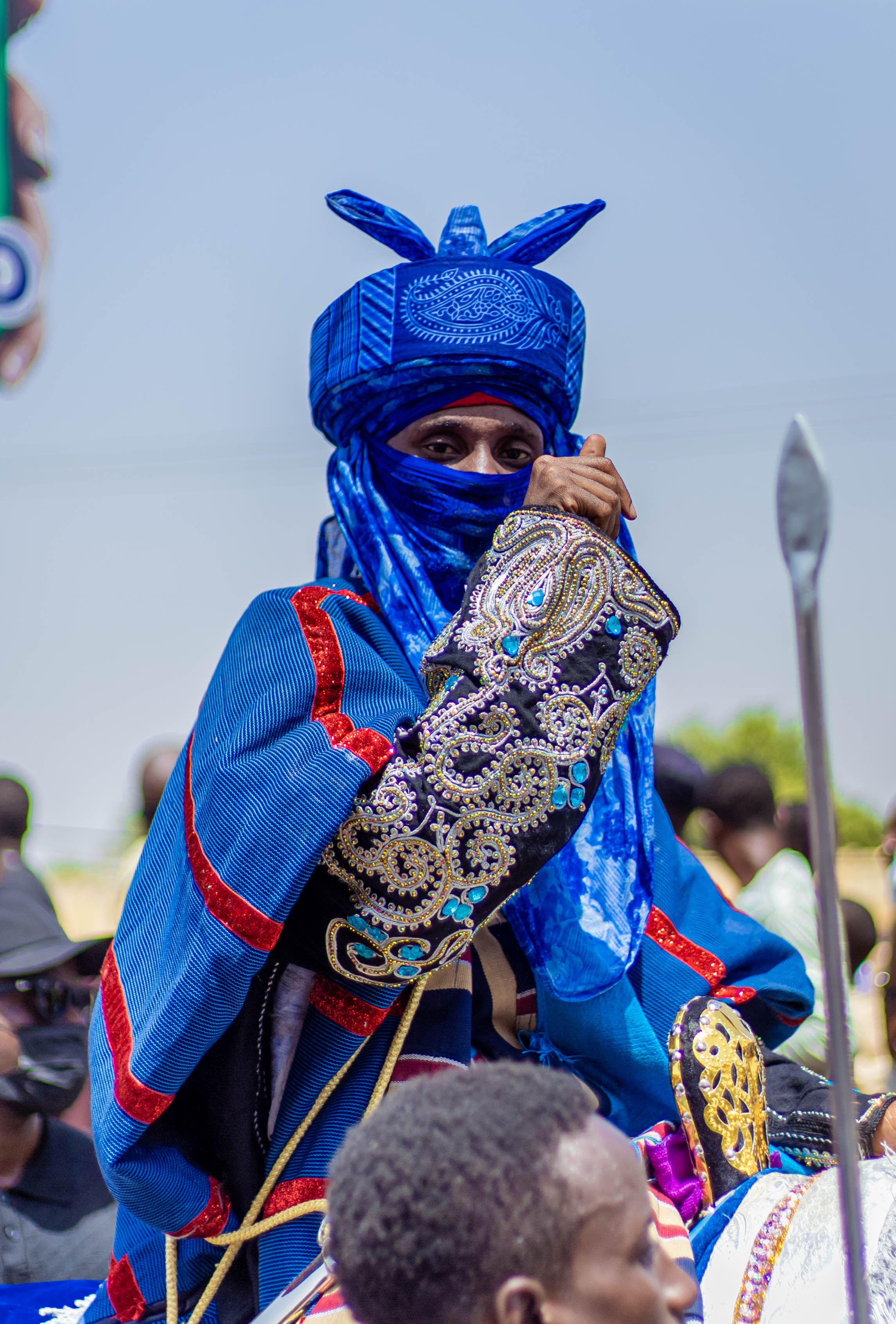 Traditional African Festival with Ornate Costumes · Free Stock Photo