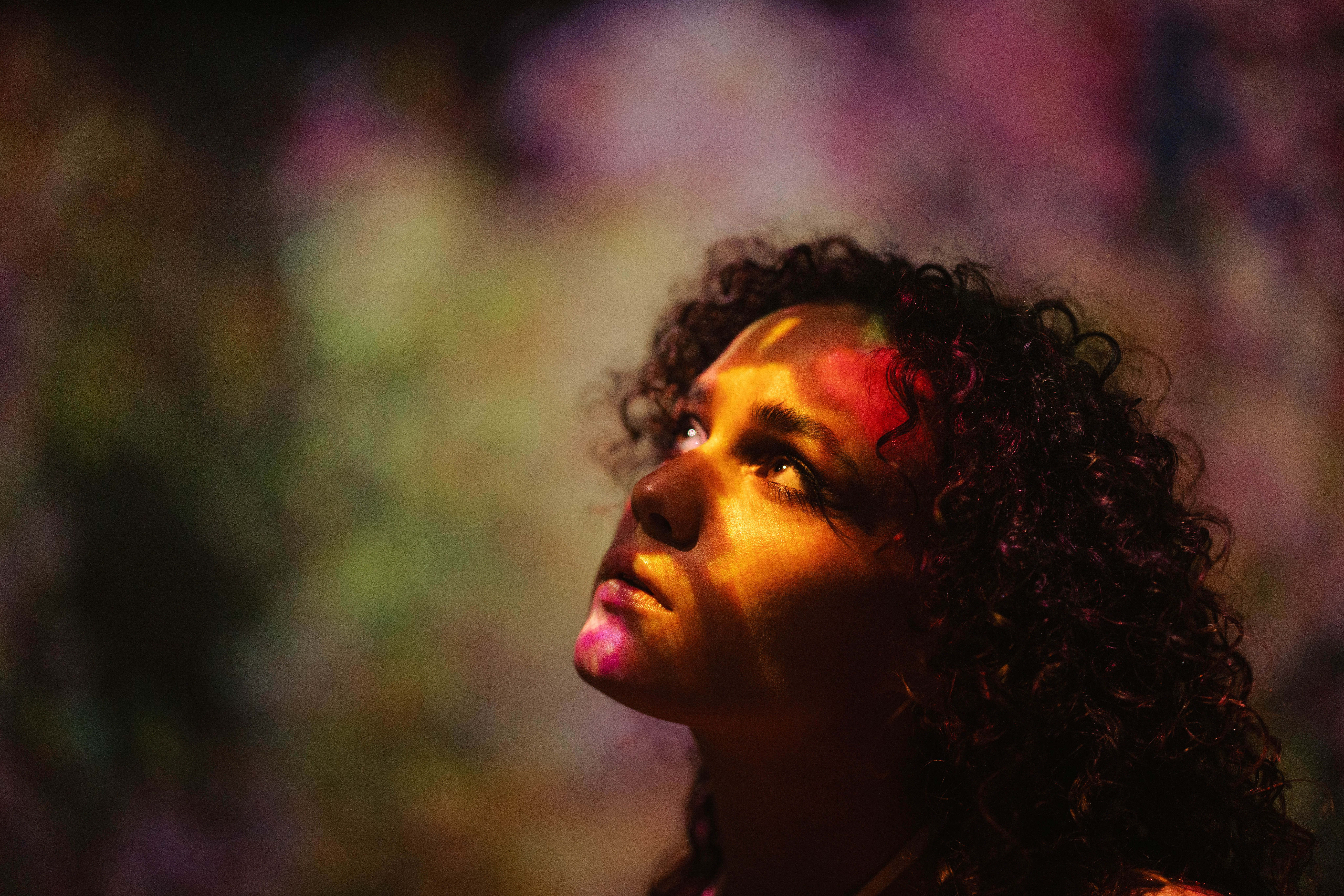 Cinematic Portrait with Dramatic Light in Miami · Free Stock Photo