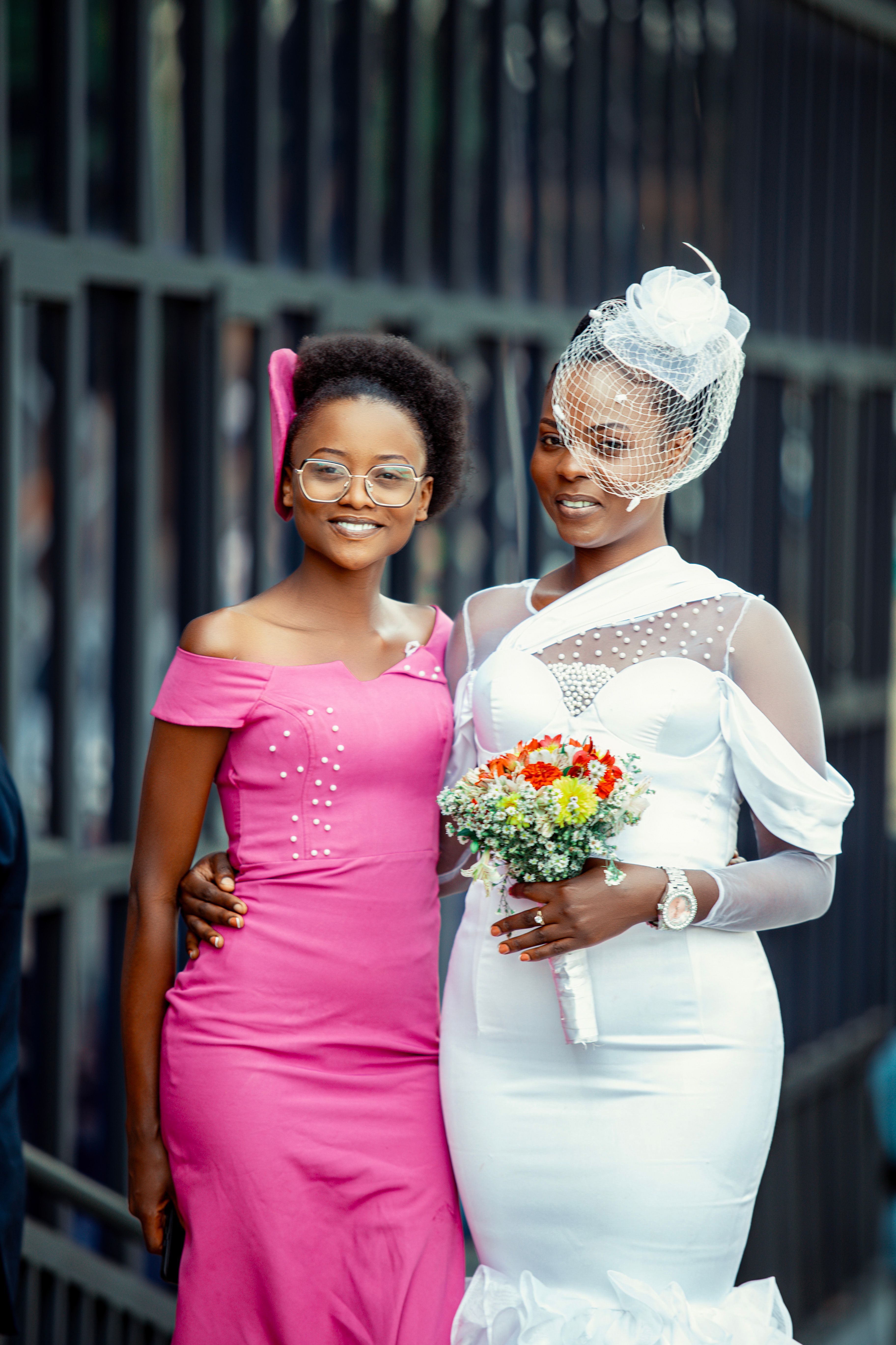 Two Women In Pretty Dresses Photos, Download The BEST Free Two Women In ...