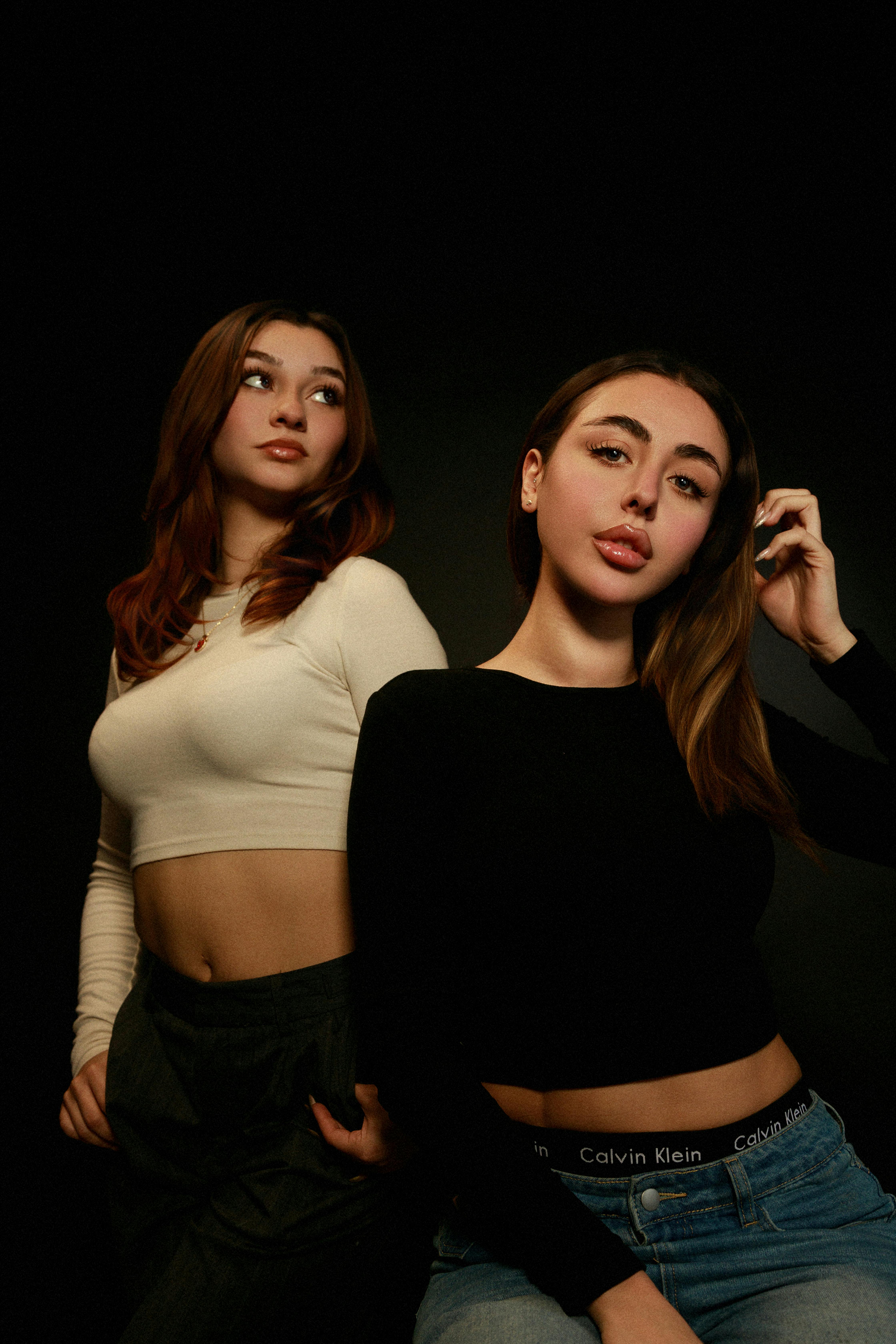 Portrait of a Beautiful Woman with Bold Makeup · Free Stock Photo