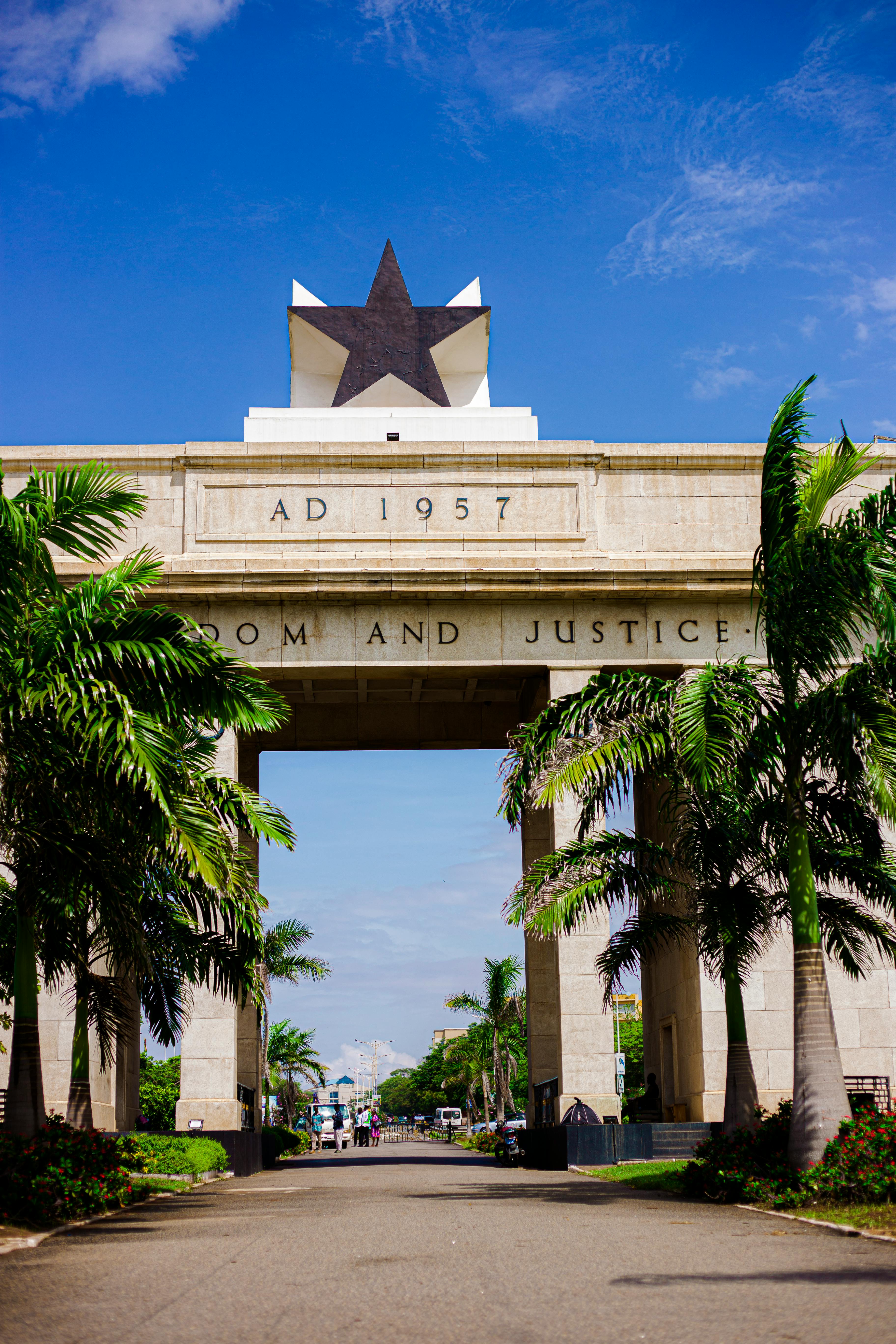 Black Star Gate in Independence Square, Accra · Free Stock Photo