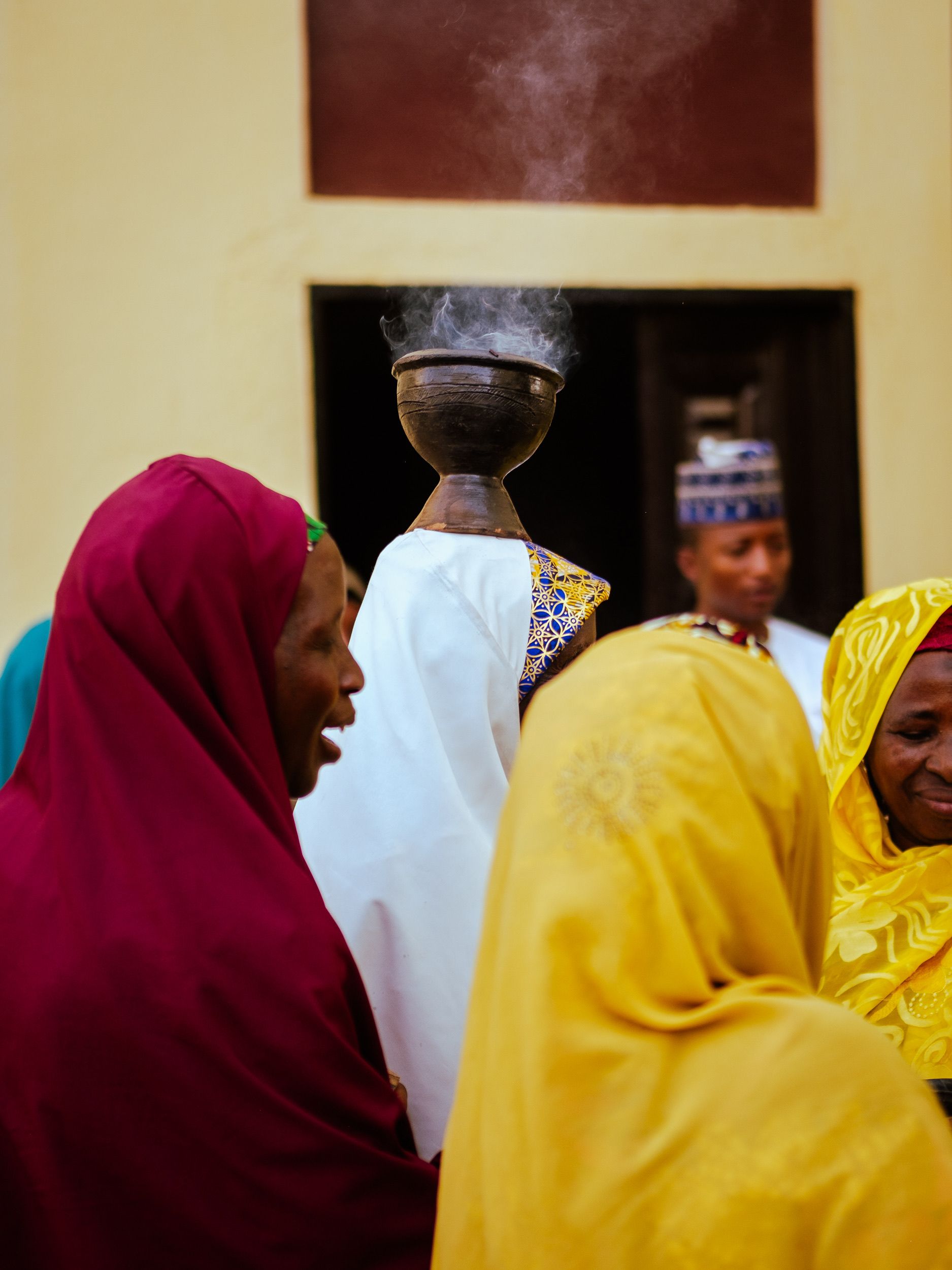 Traditional African Family Gathering Indoors · Free Stock Photo