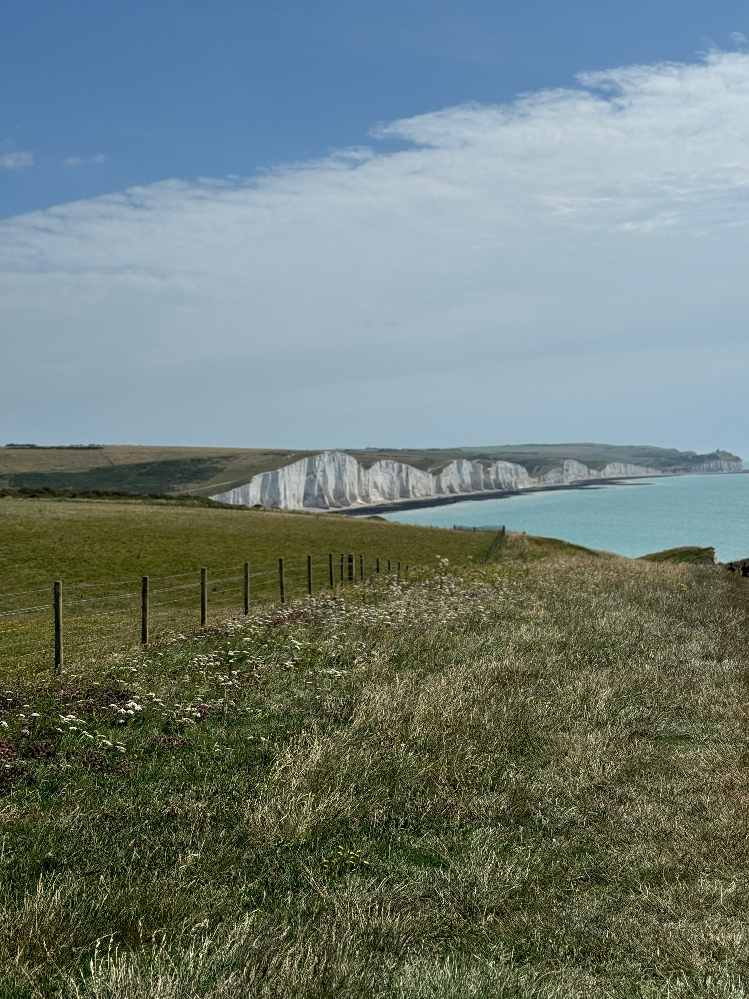 Dramatic Chalk Cliffs of Seaford in England · Free Stock Photo