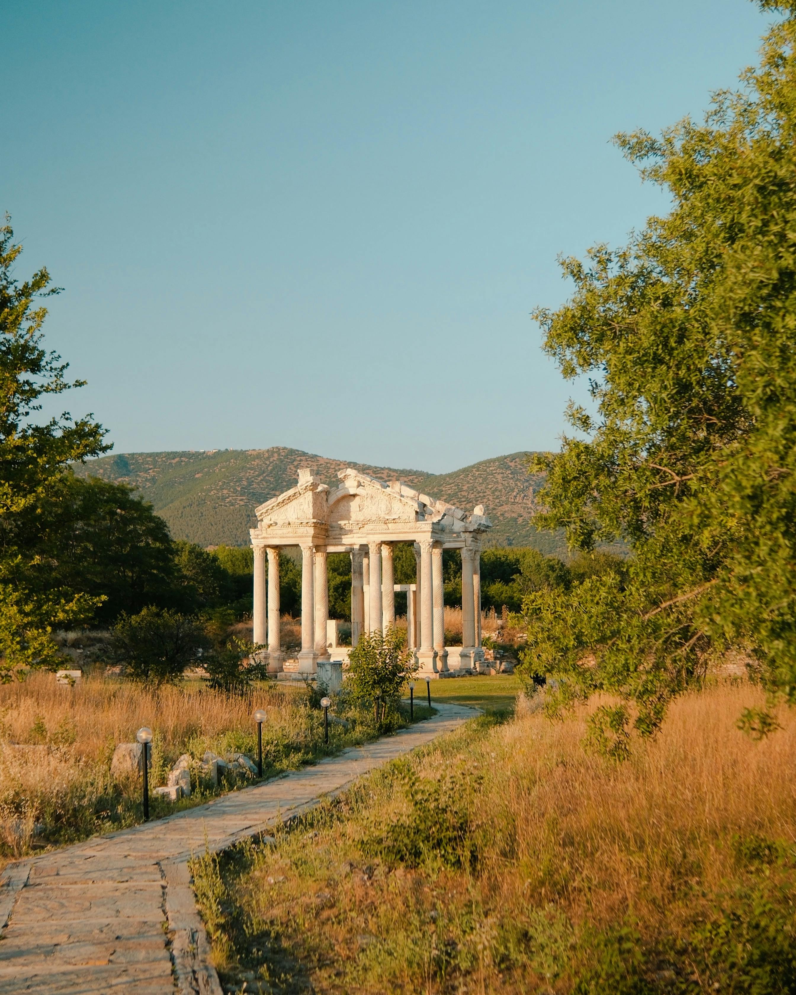 Ancient Temple Ruins Surrounded by Nature · Free Stock Photo