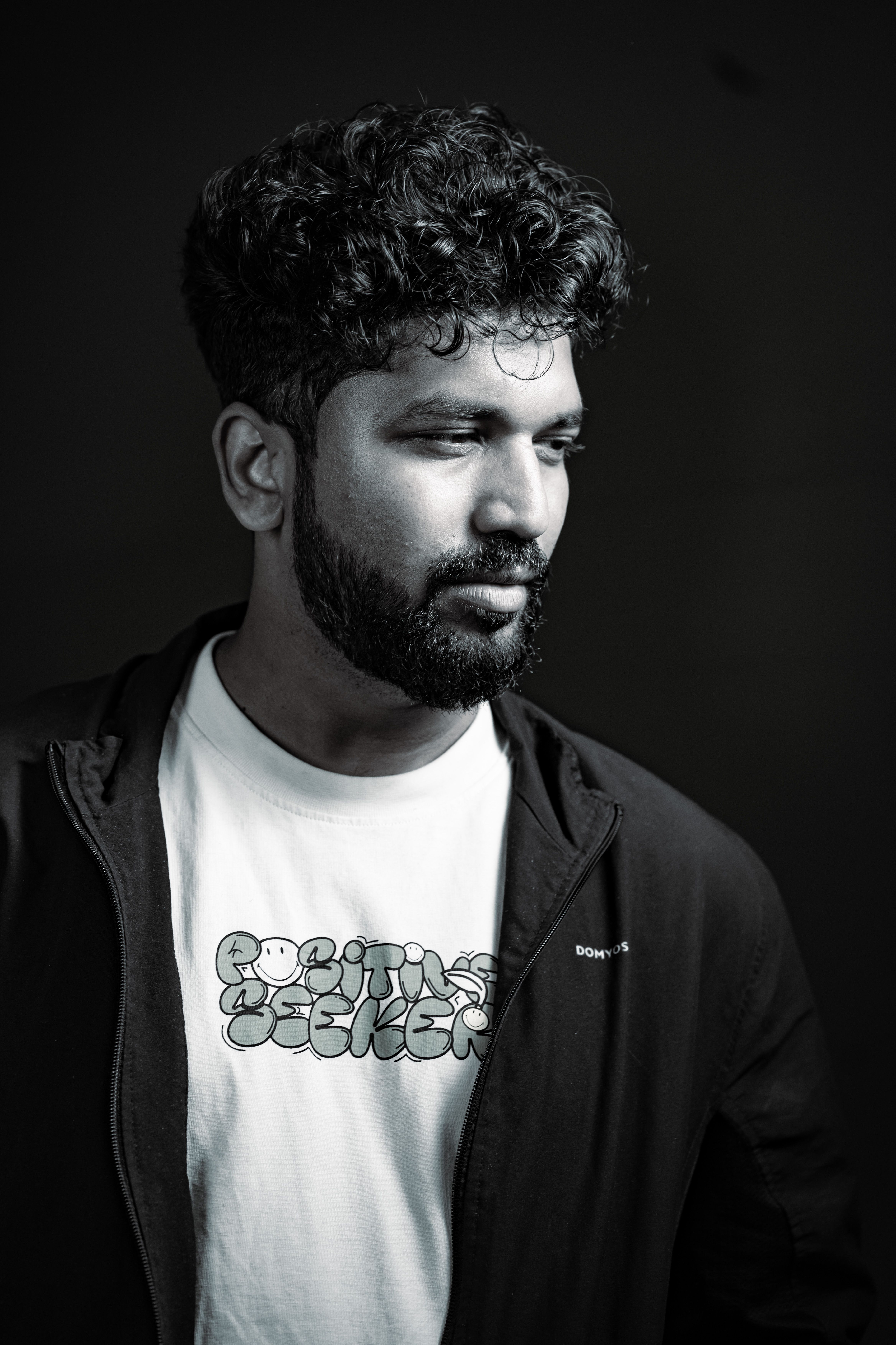 Stylish Male Portrait in Studio with Dramatic Lighting · Free Stock Photo