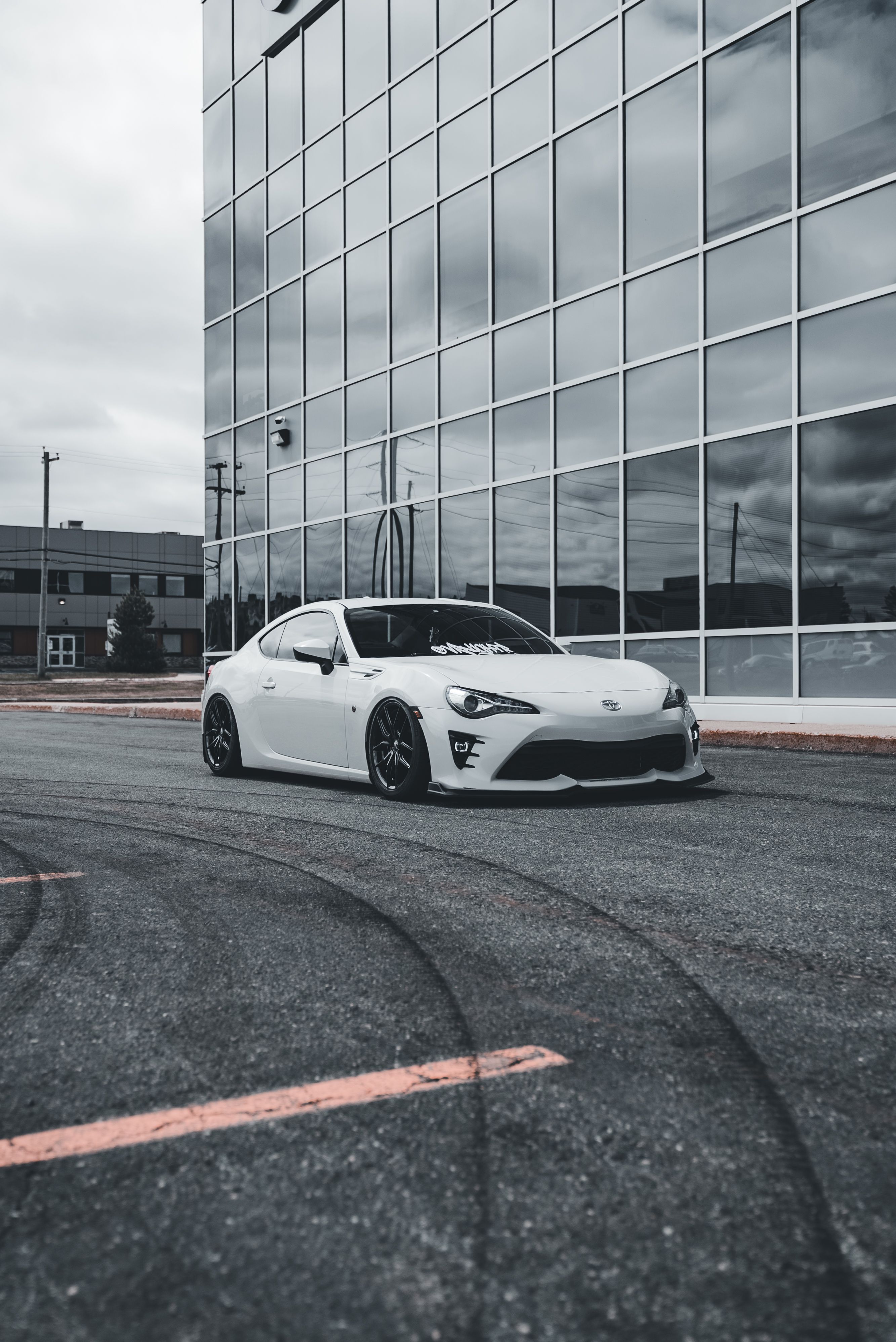 Black Ford Mustang Behind the Fence · Free Stock Photo