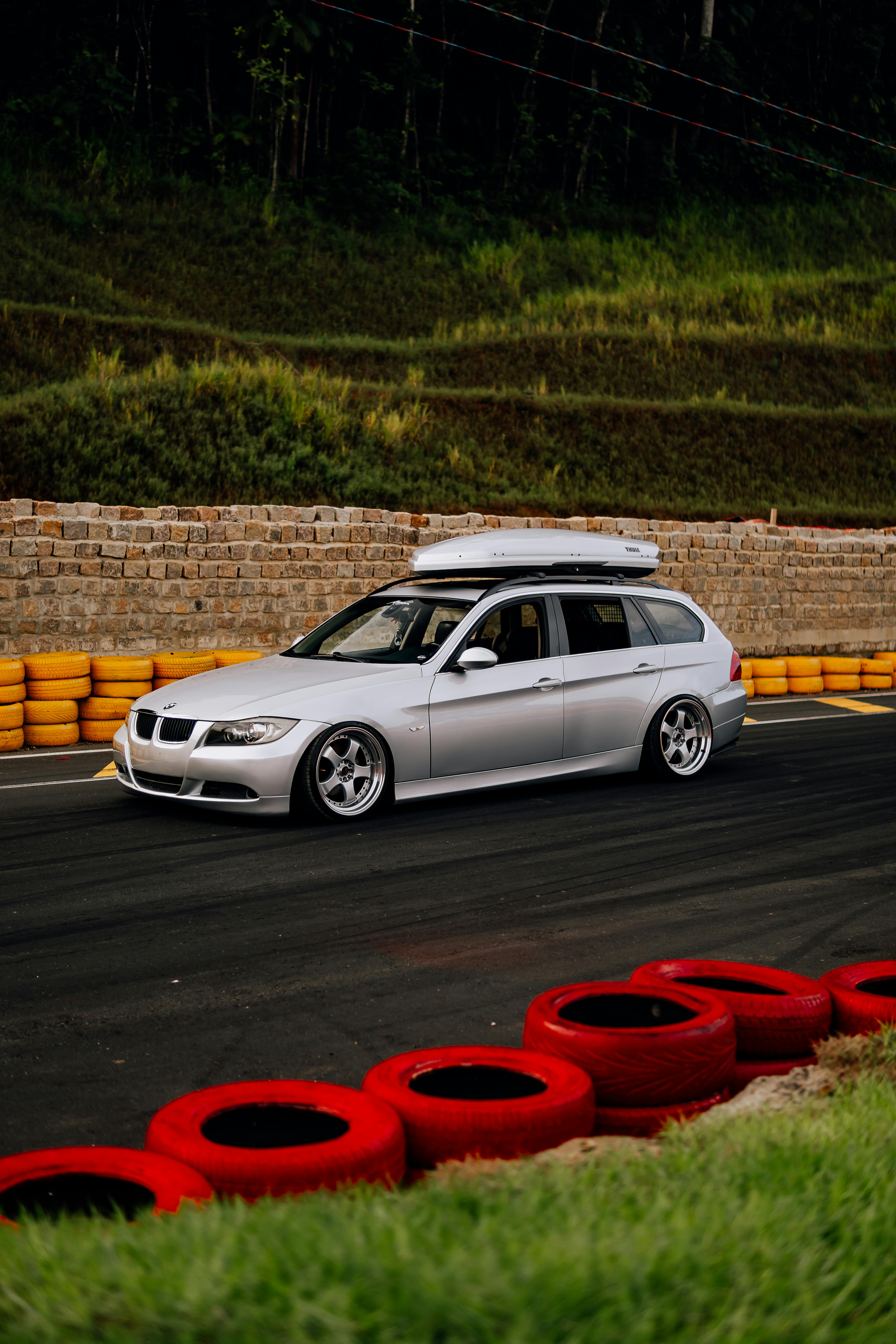 Stanced BMW 3 Series at Car Meet in Brazil · Free Stock Photo