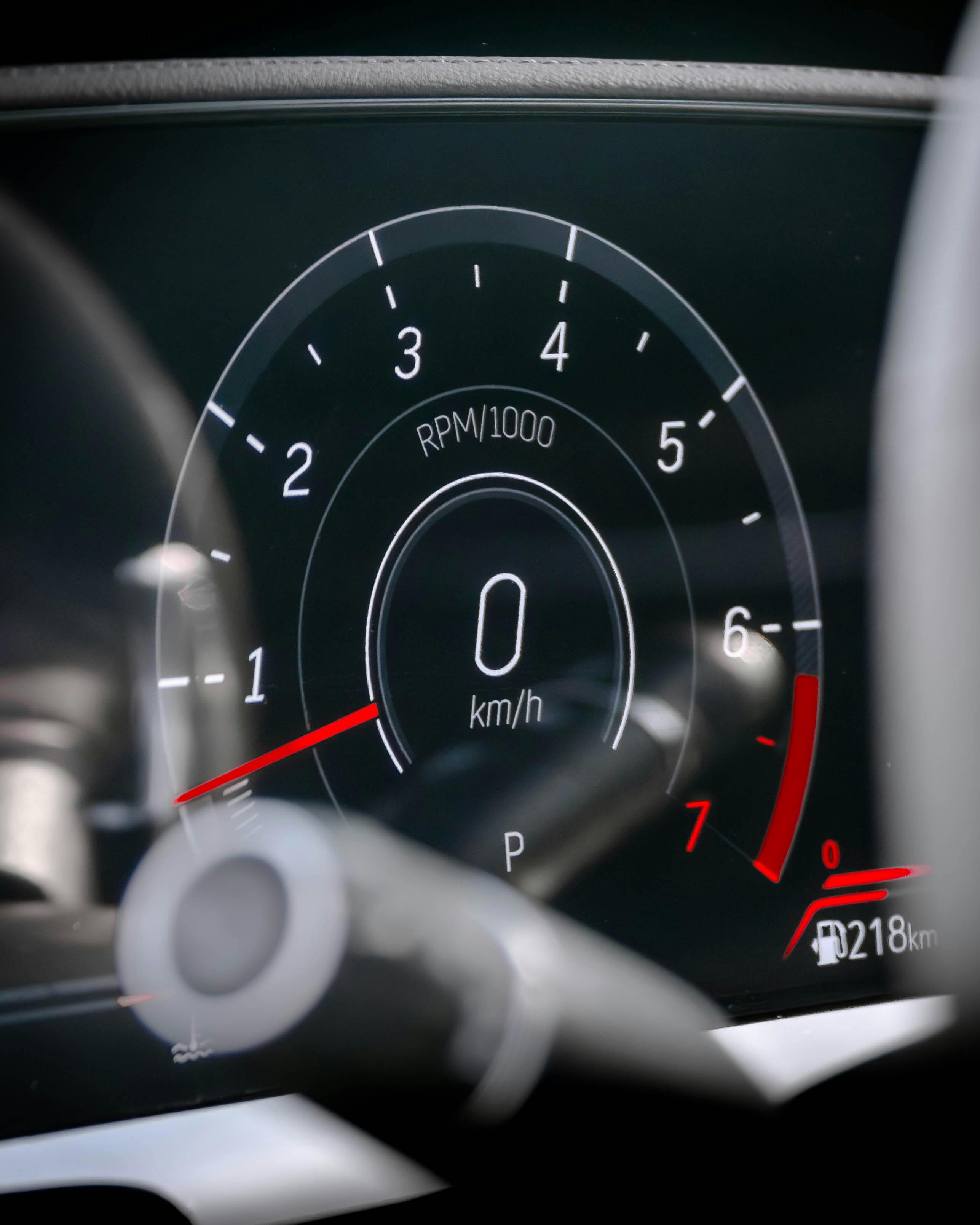 Car Dashboard with Speedometer and RPM Display · Free Stock Photo