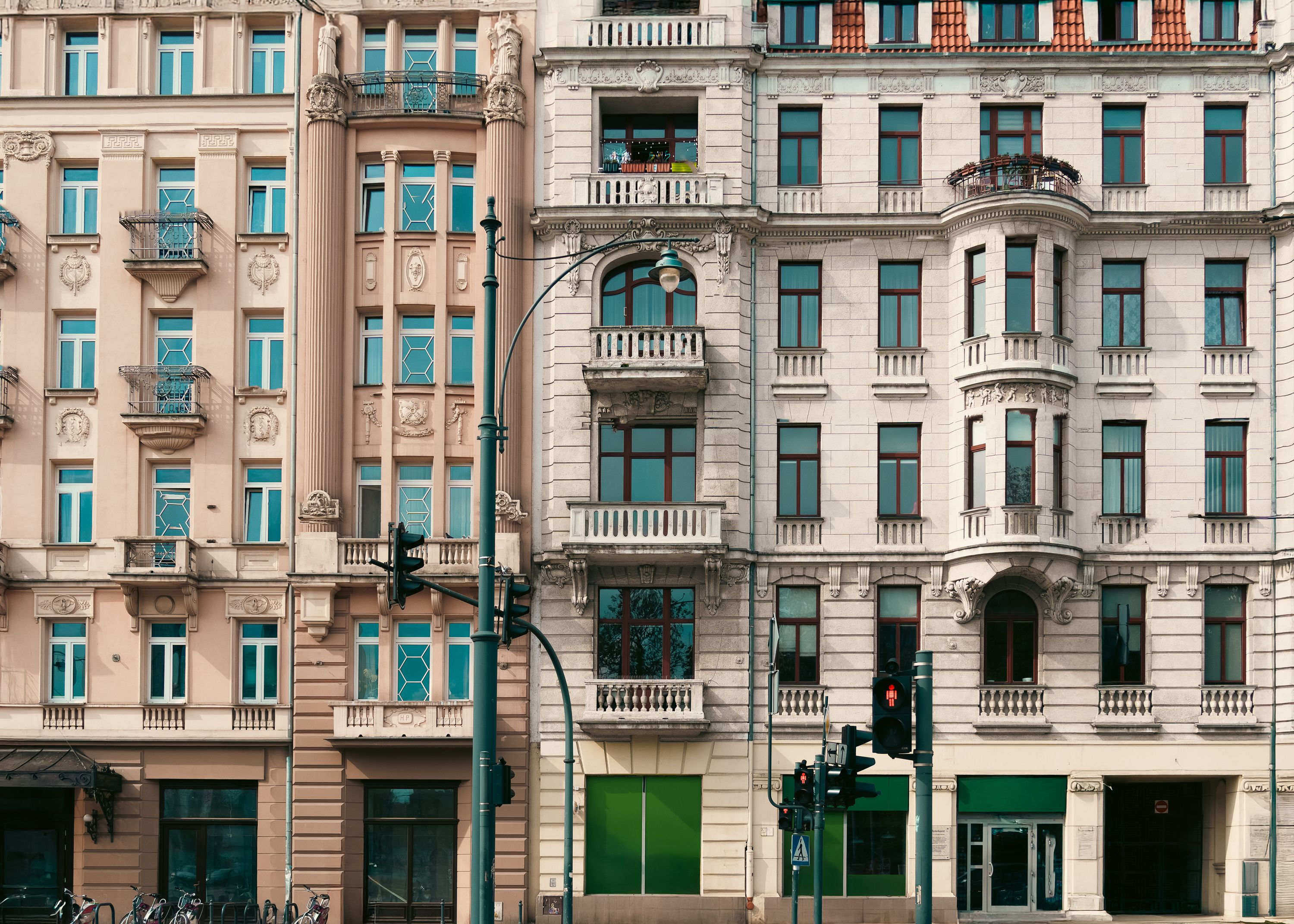 Historic Building Facades in Łódź, Poland · Free Stock Photo