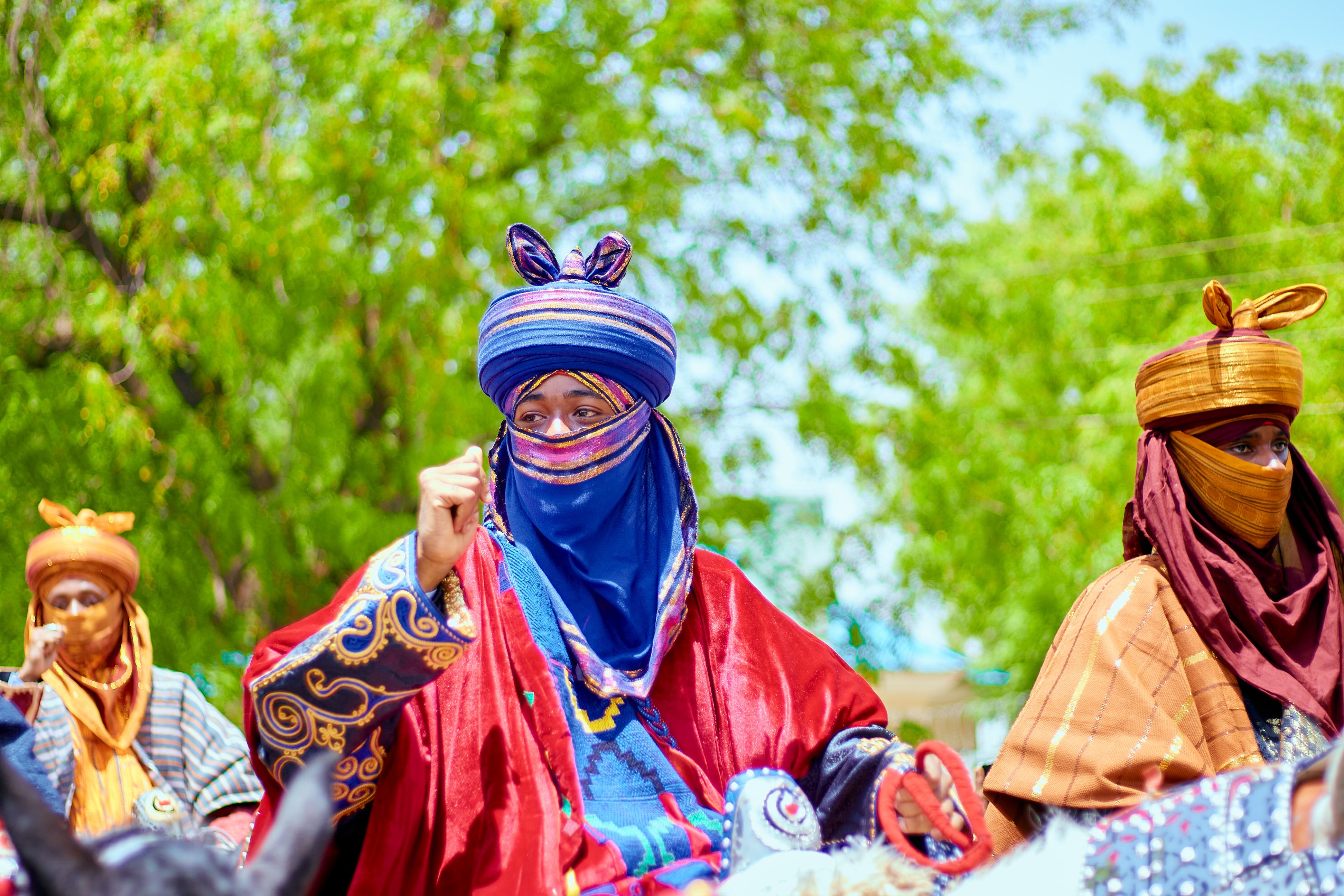 Colorful Traditional African Festival Parade · Free Stock Photo
