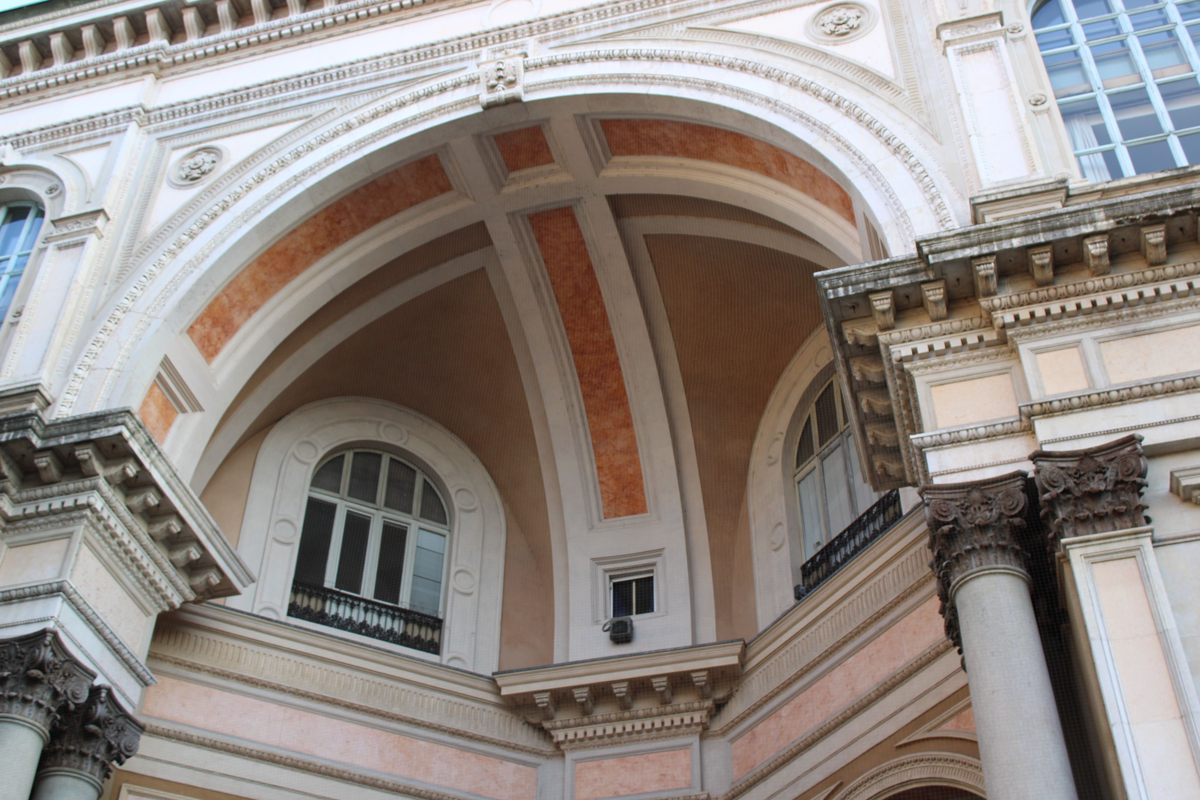 Elegant Architectural Detail of Galleria Vittorio Emanuele · Free Stock ...