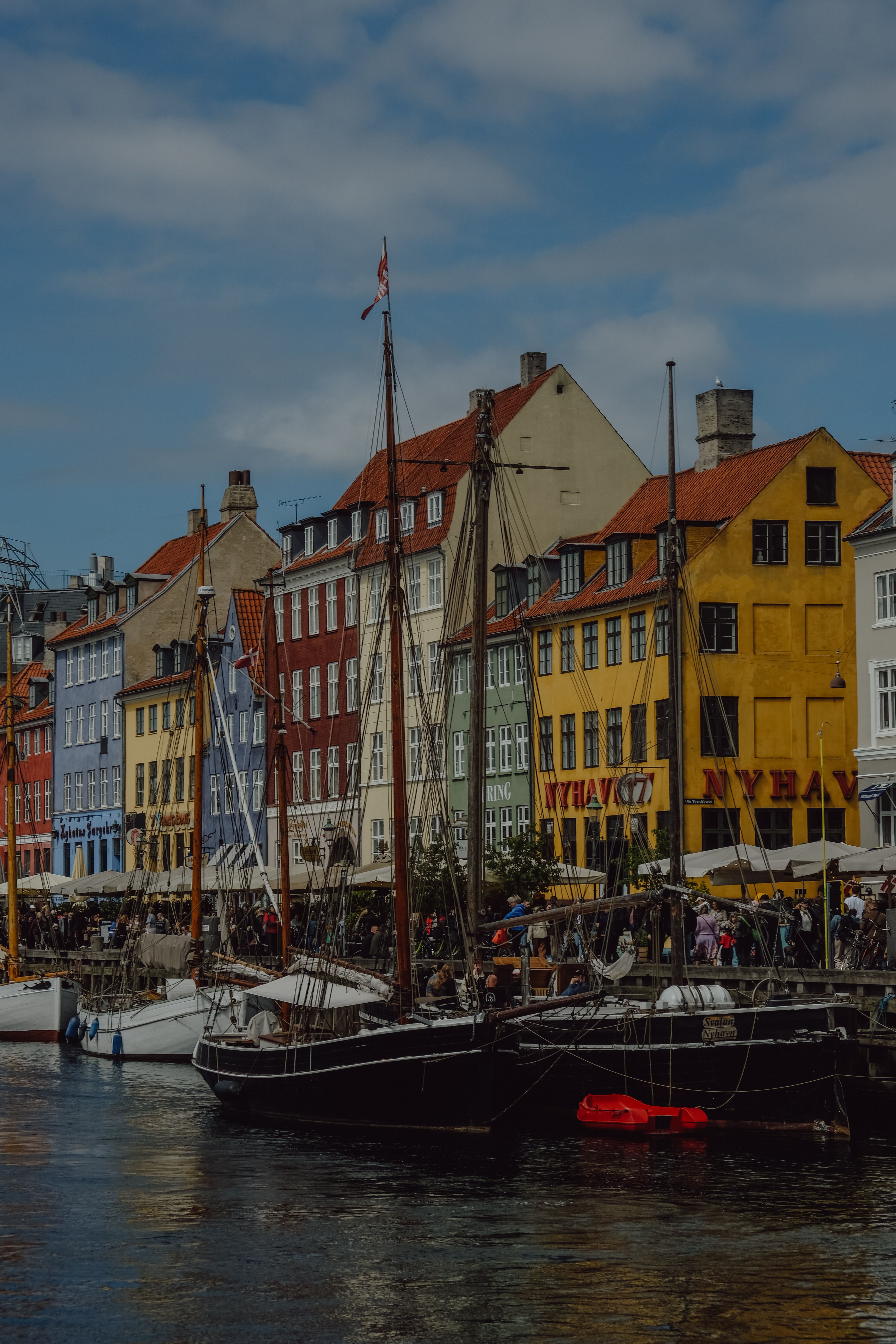 Waterfront Buildings in Copenhagen Denmark · Free Stock Photo