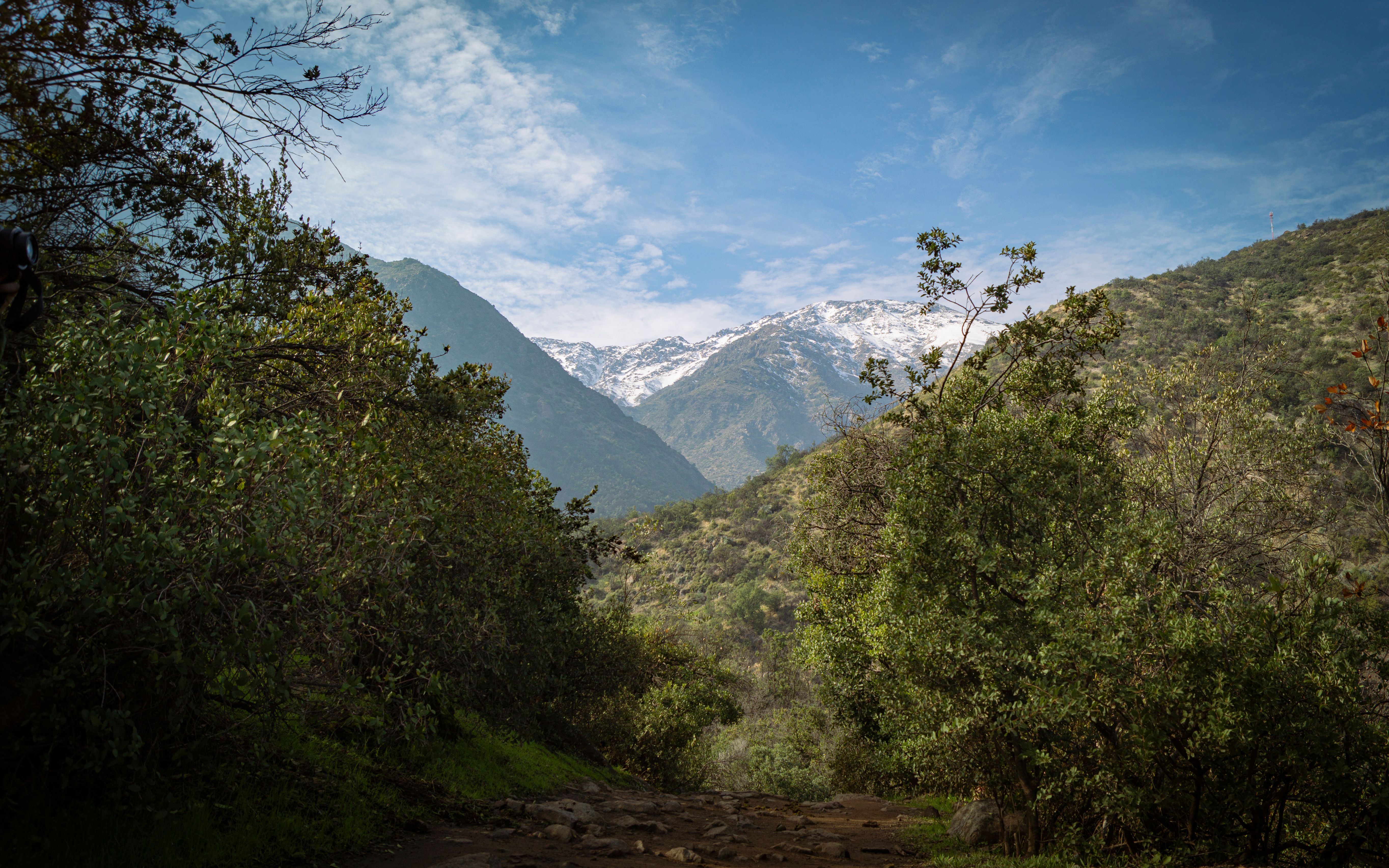 Scenic Andes Mountain Path in Chile · Free Stock Photo