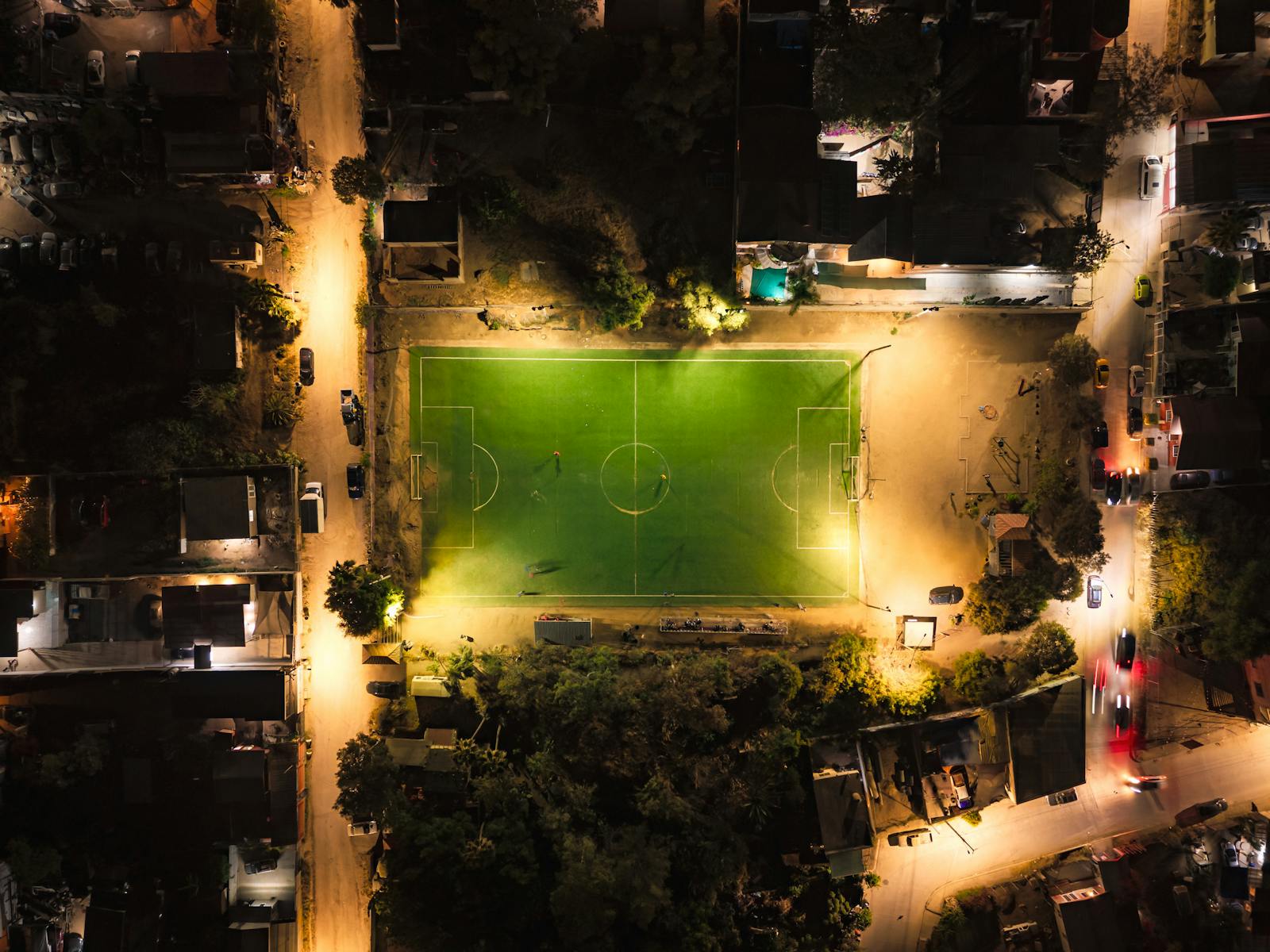 Aerial View Of Football Field Photos, Download The BEST Free Aerial ...