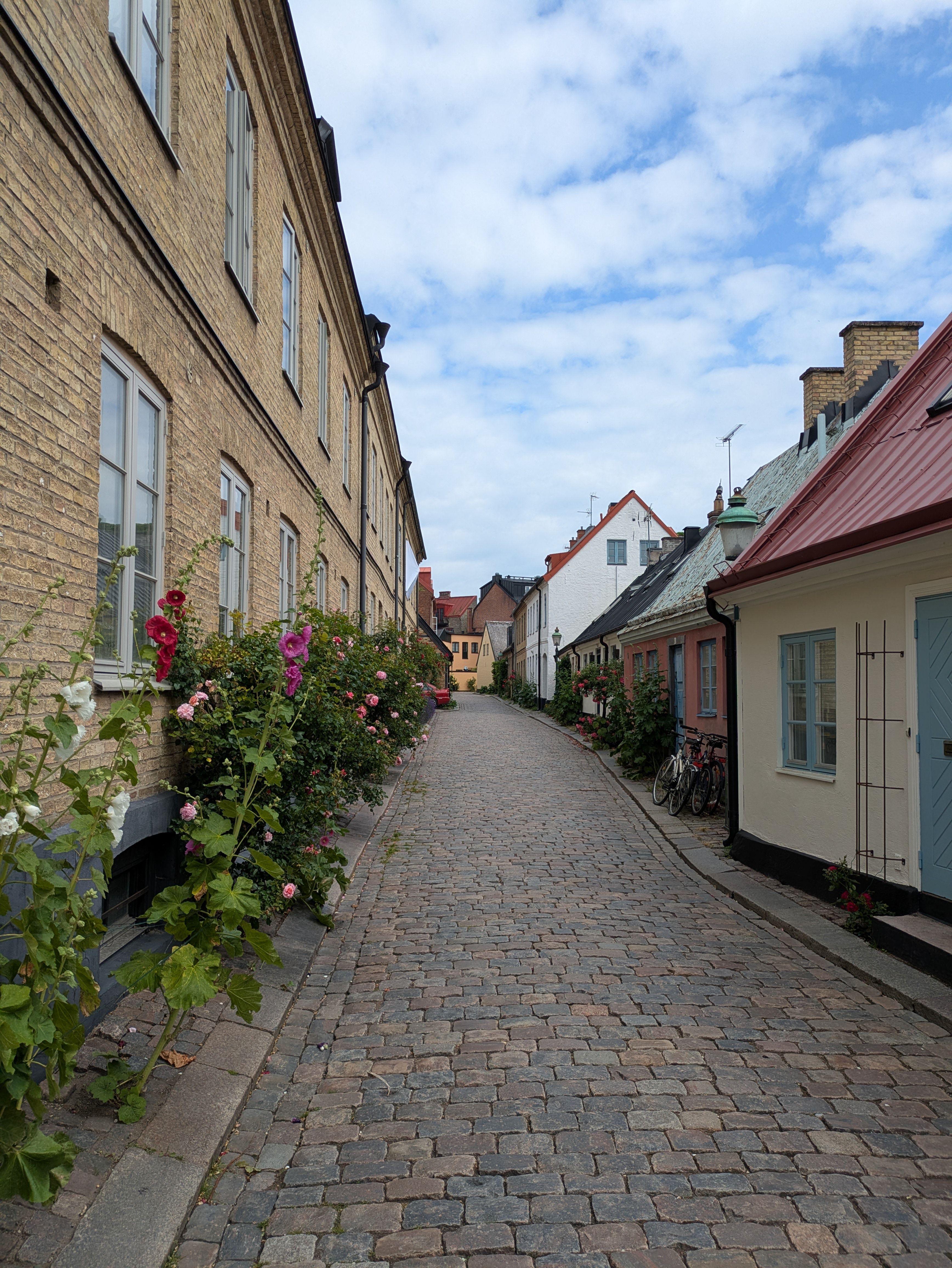 A Cobblestone Street in Ribe, Denmark · Free Stock Photo