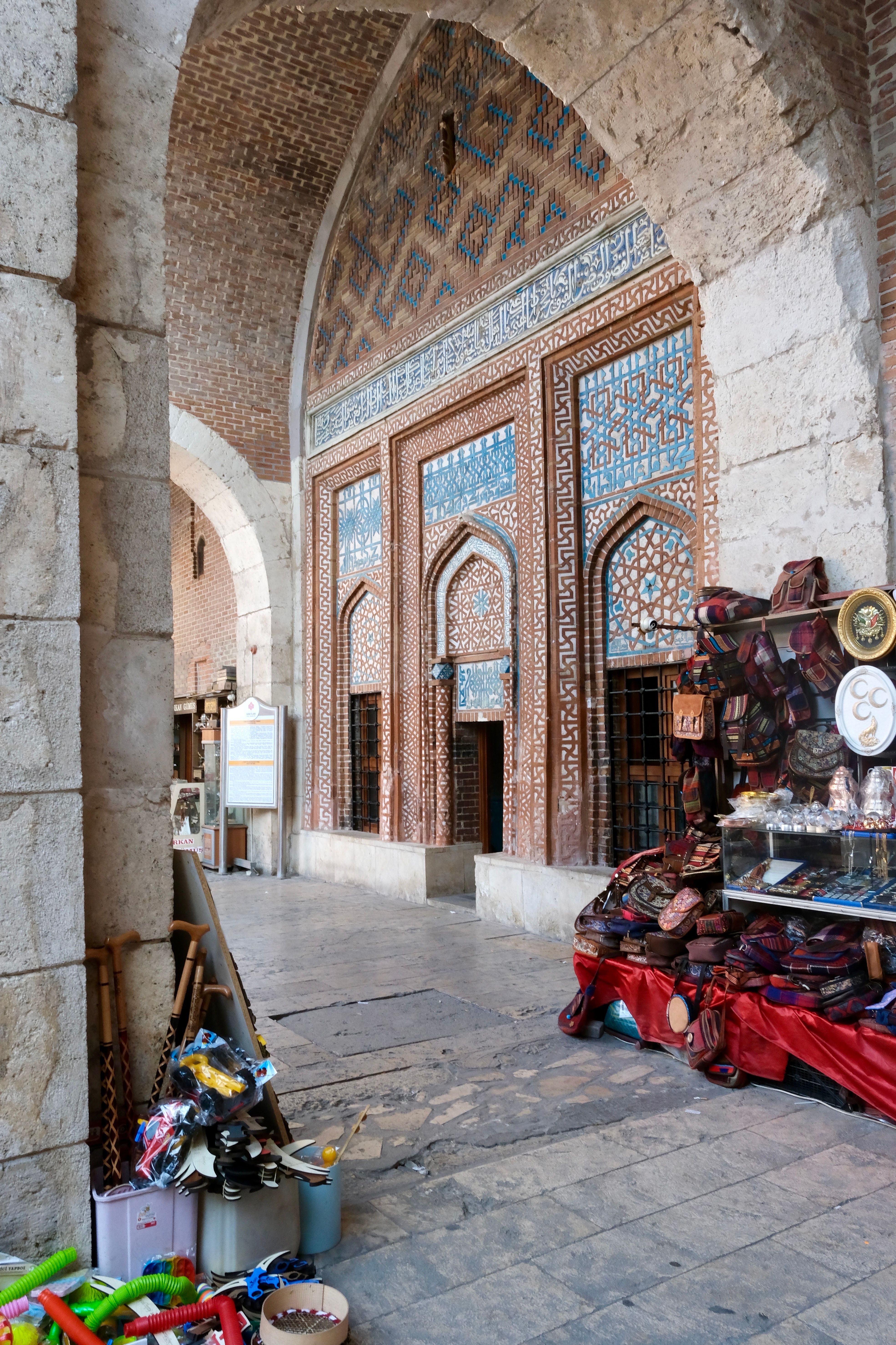 Beautiful Arched Bazaar in Historic Middle Eastern Market · Free Stock ...
