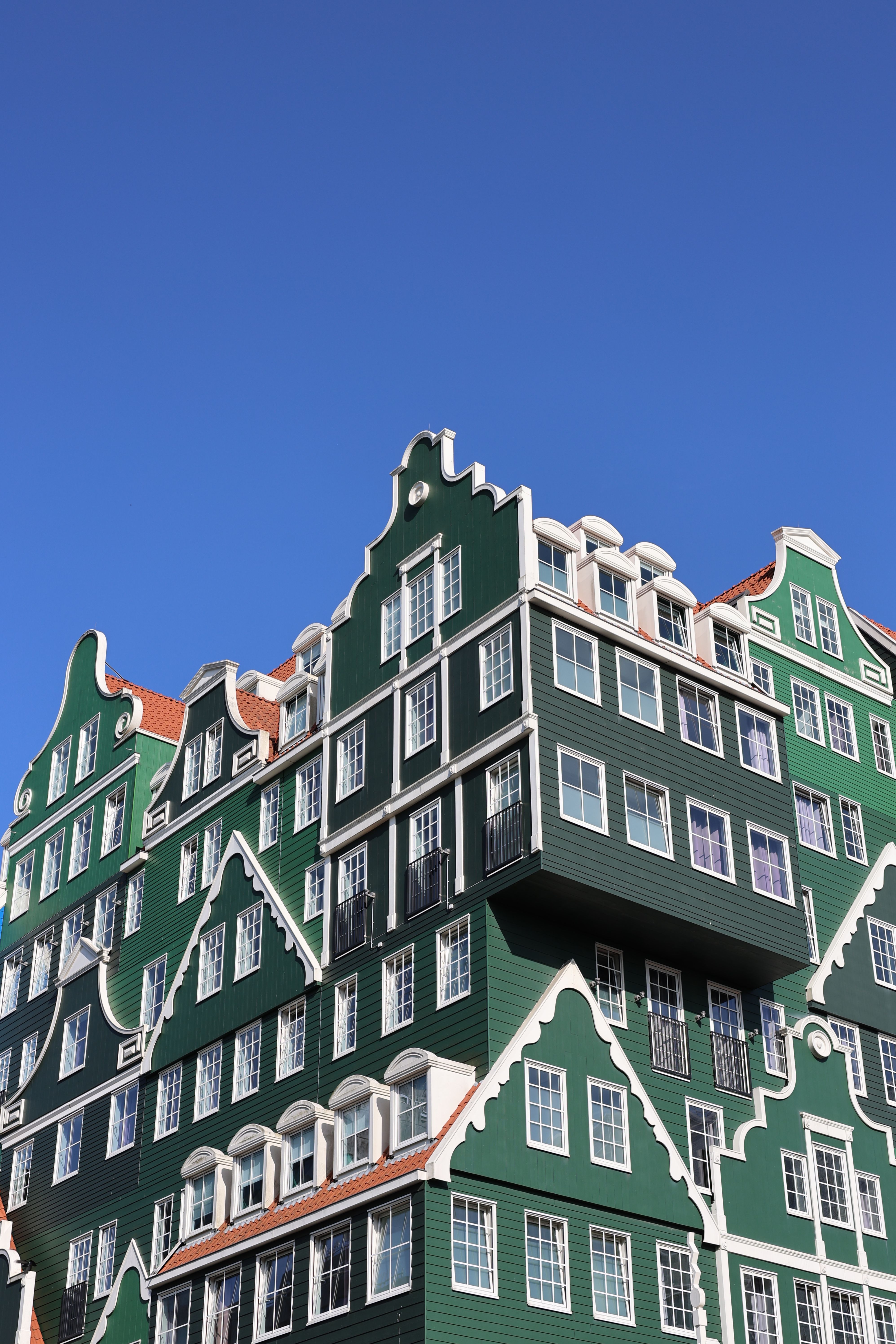 Iconic Green Wooden Architecture in Zaandam, Netherlands · Free Stock Photo