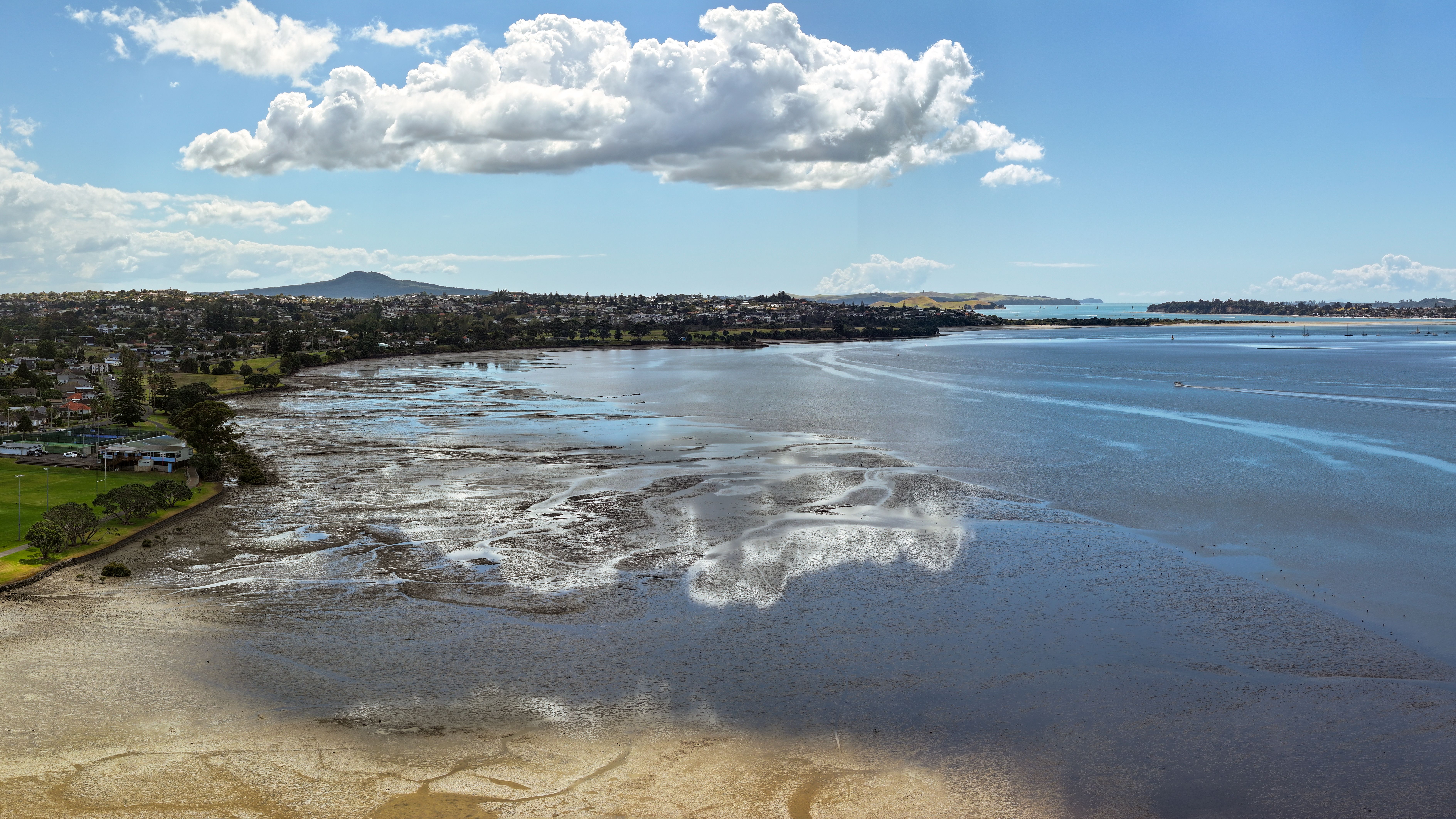 Scenic Aerial View of Auckland's Coastal Landscape · Free Stock Photo